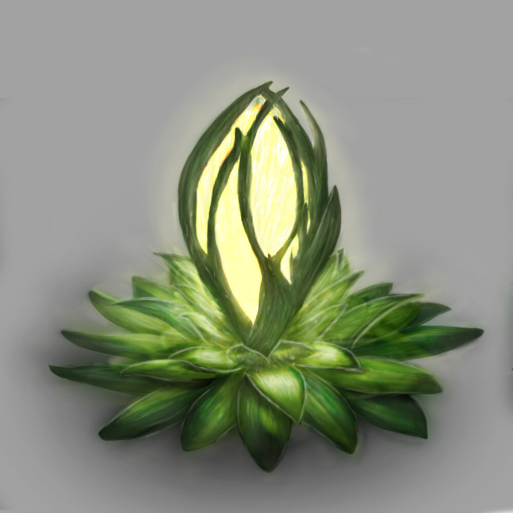 ArtStation - Alien Plant concept 01