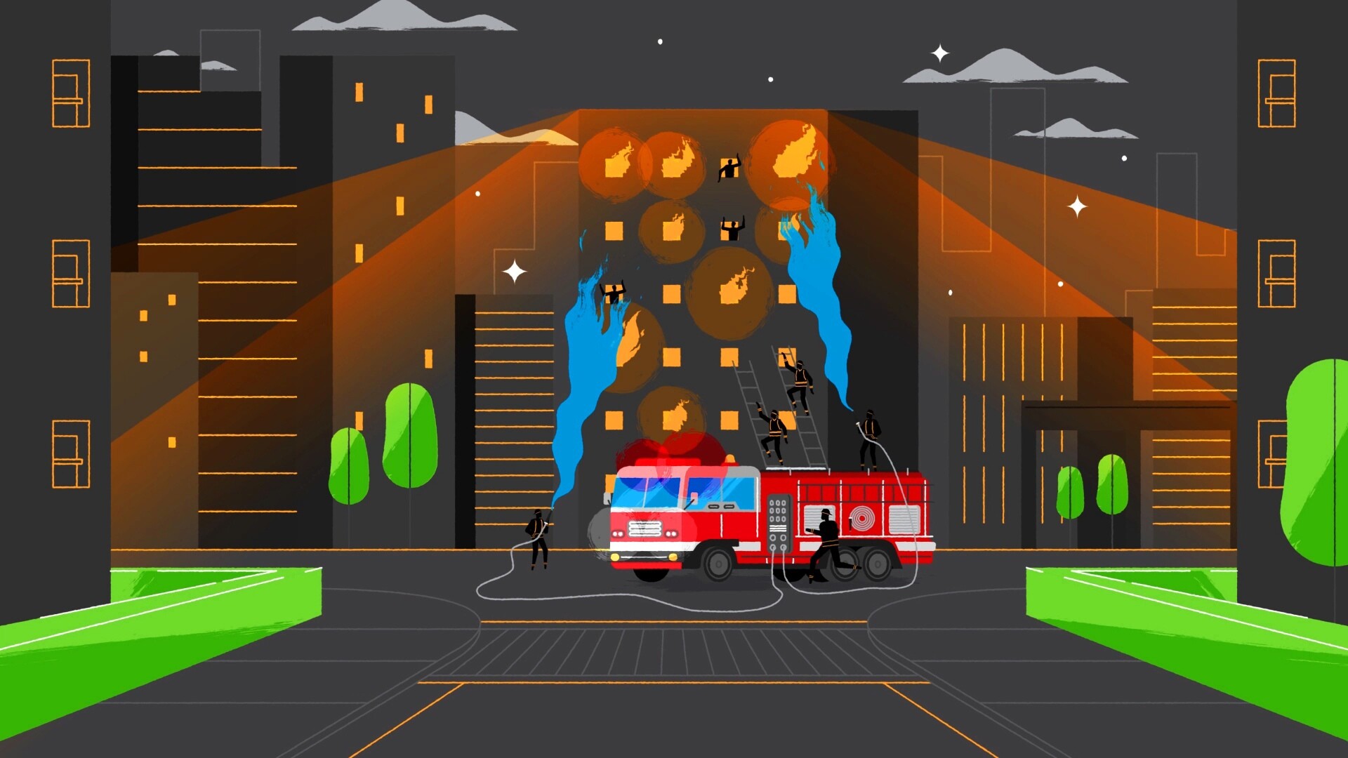 ArtStation - Firefighters