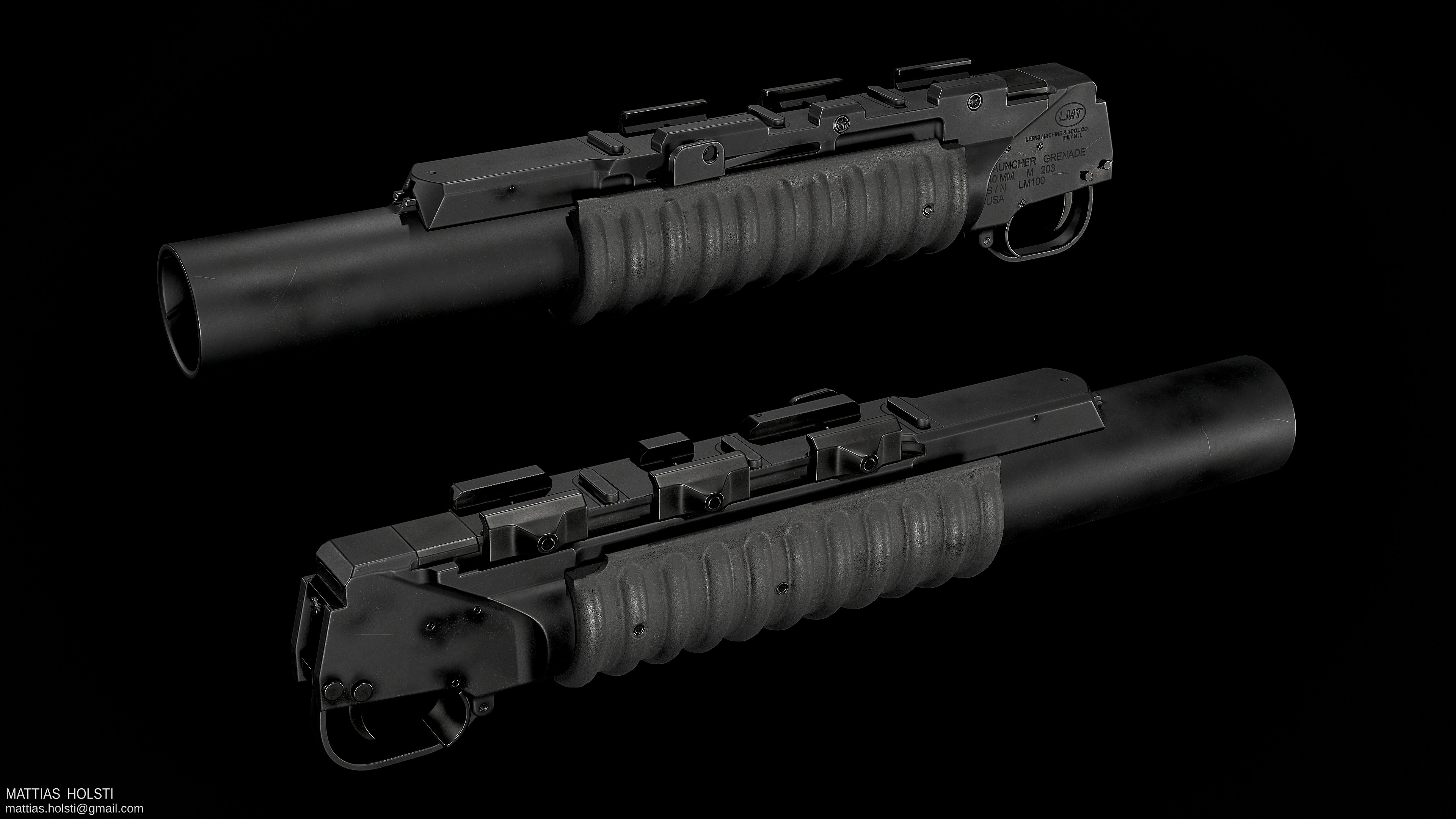 Mattias H - Standalone Rail Mounted M203