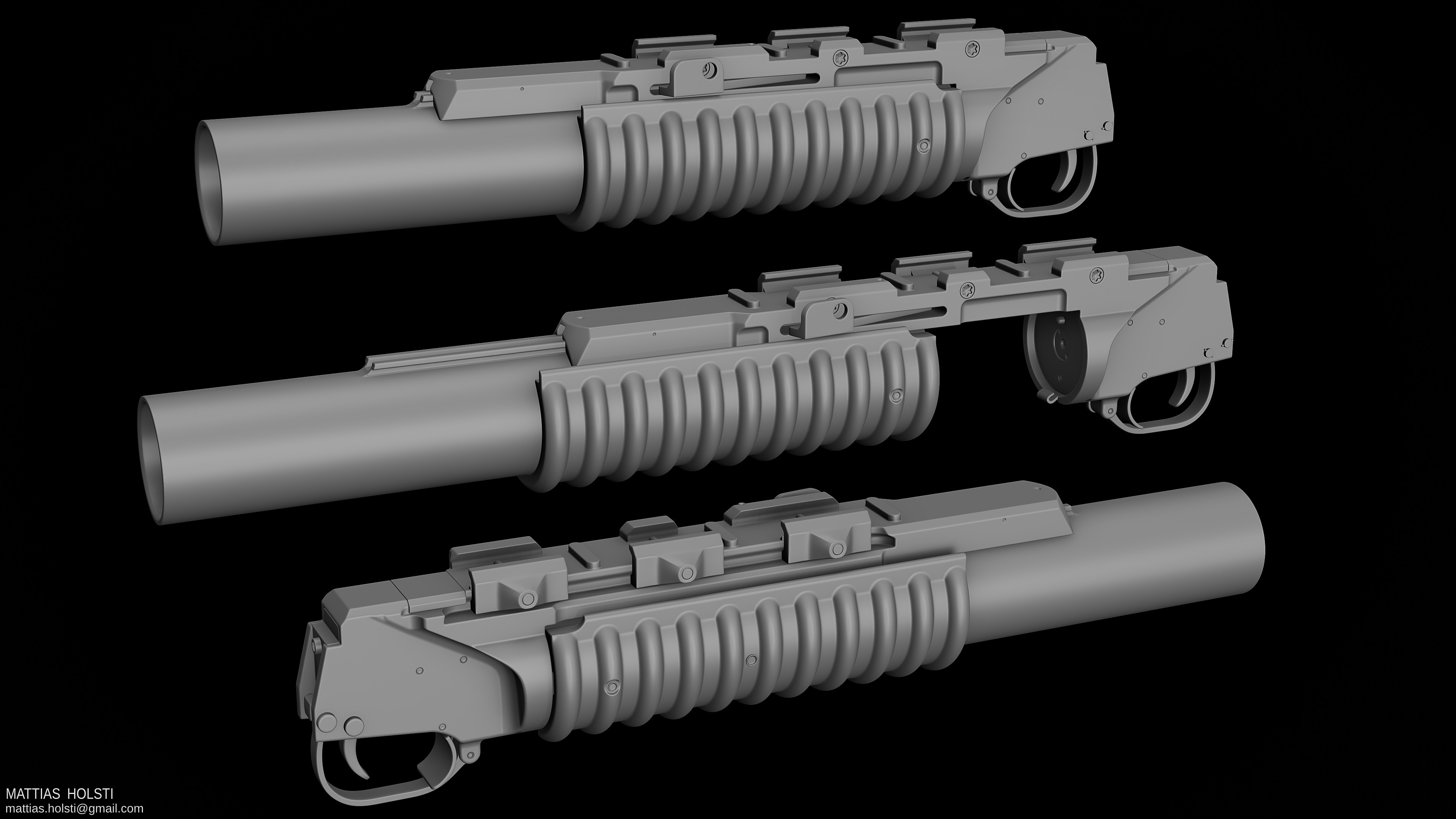 Mattias H - Standalone Rail Mounted M203