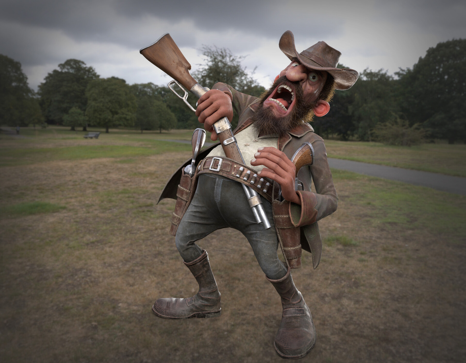 ArtStation - Gun Slinger