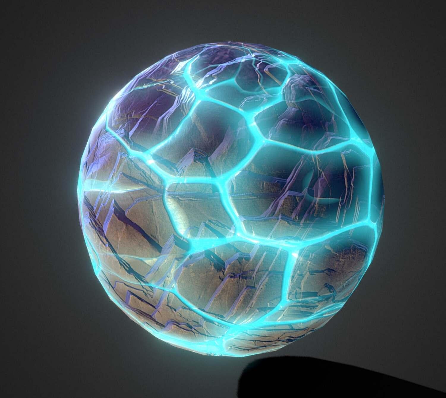 ArtStation - Stylized Nova Orb Material