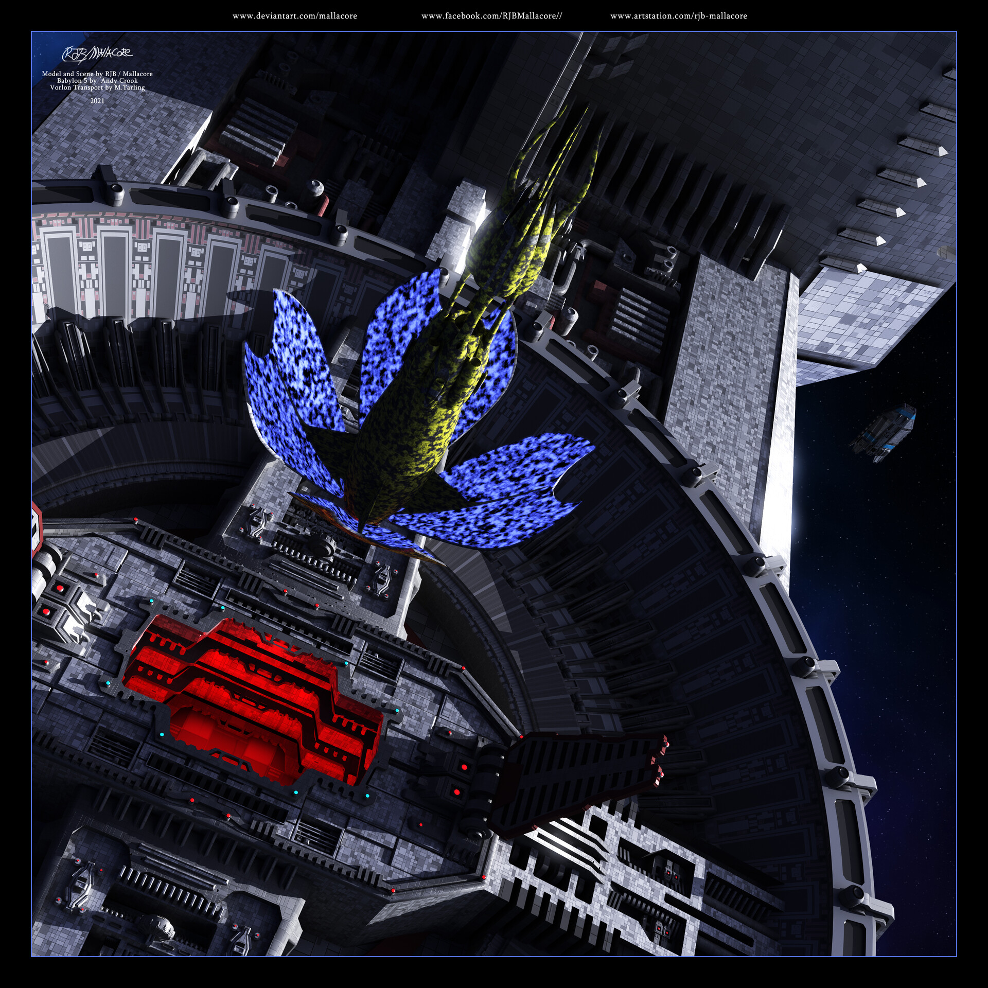 ArtStation - Babylon 5 - 2021 - 1A