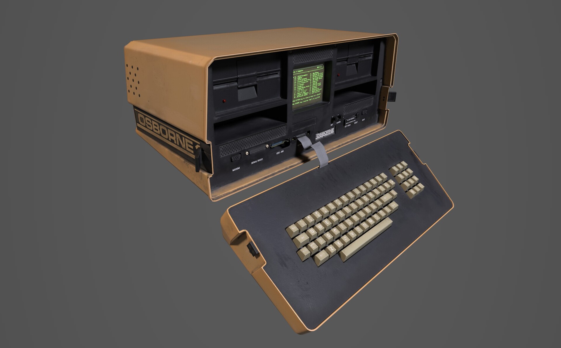 First Portable Computer