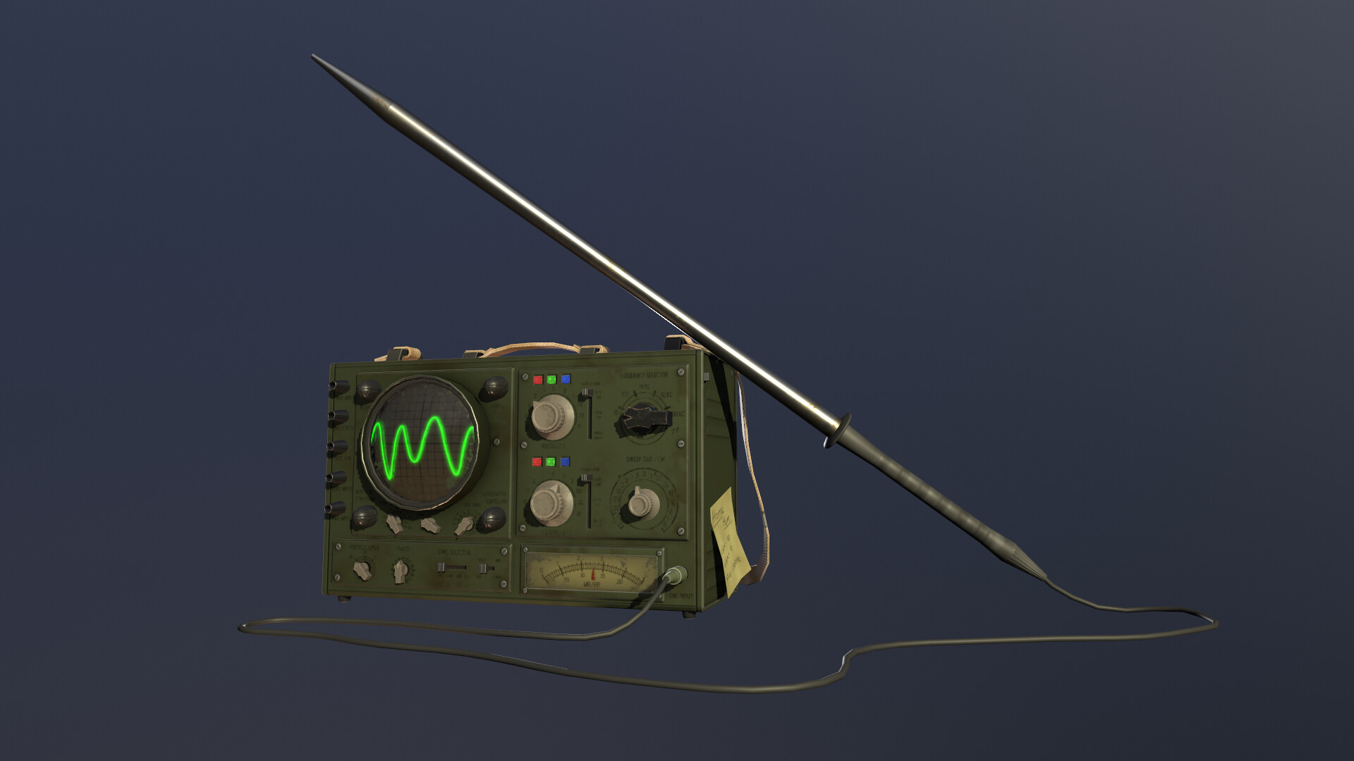 Annabel Hartmann - WW2 Inspired Oscilloscope - Any Kong Out There?
