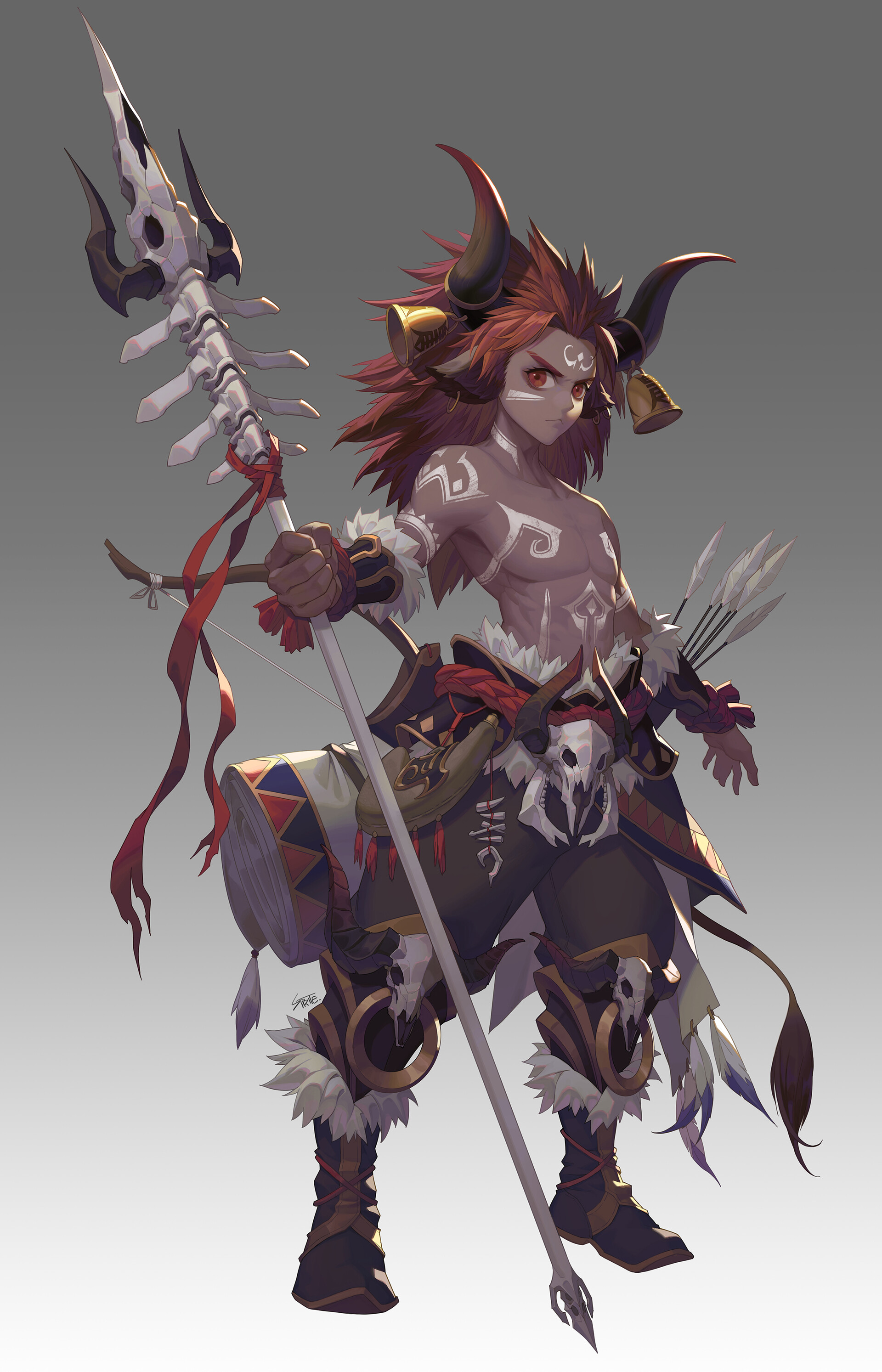 ArtStation - Chinese zodiac-OX