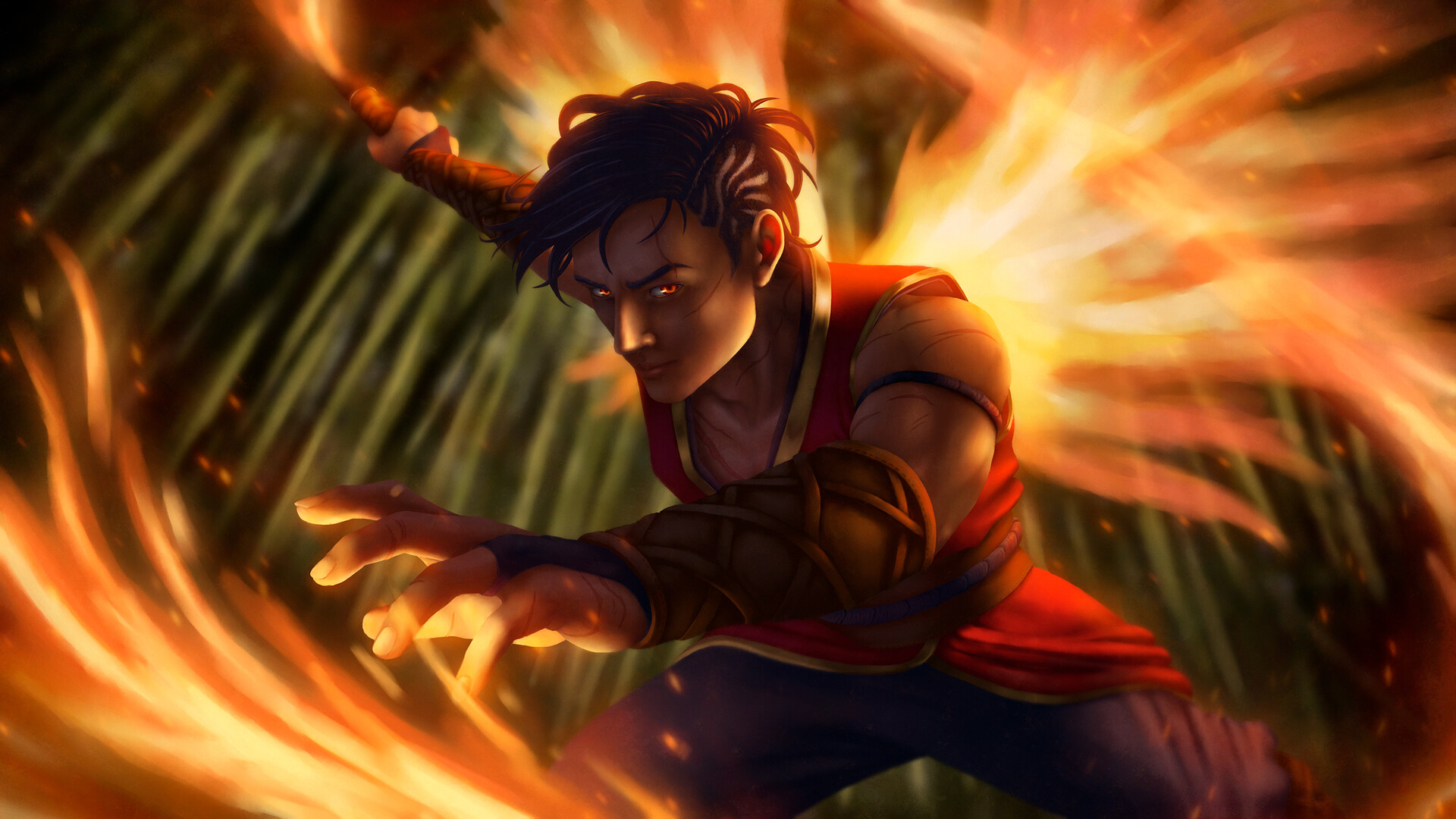 ArtStation - Only through fire will their sins be forgiven