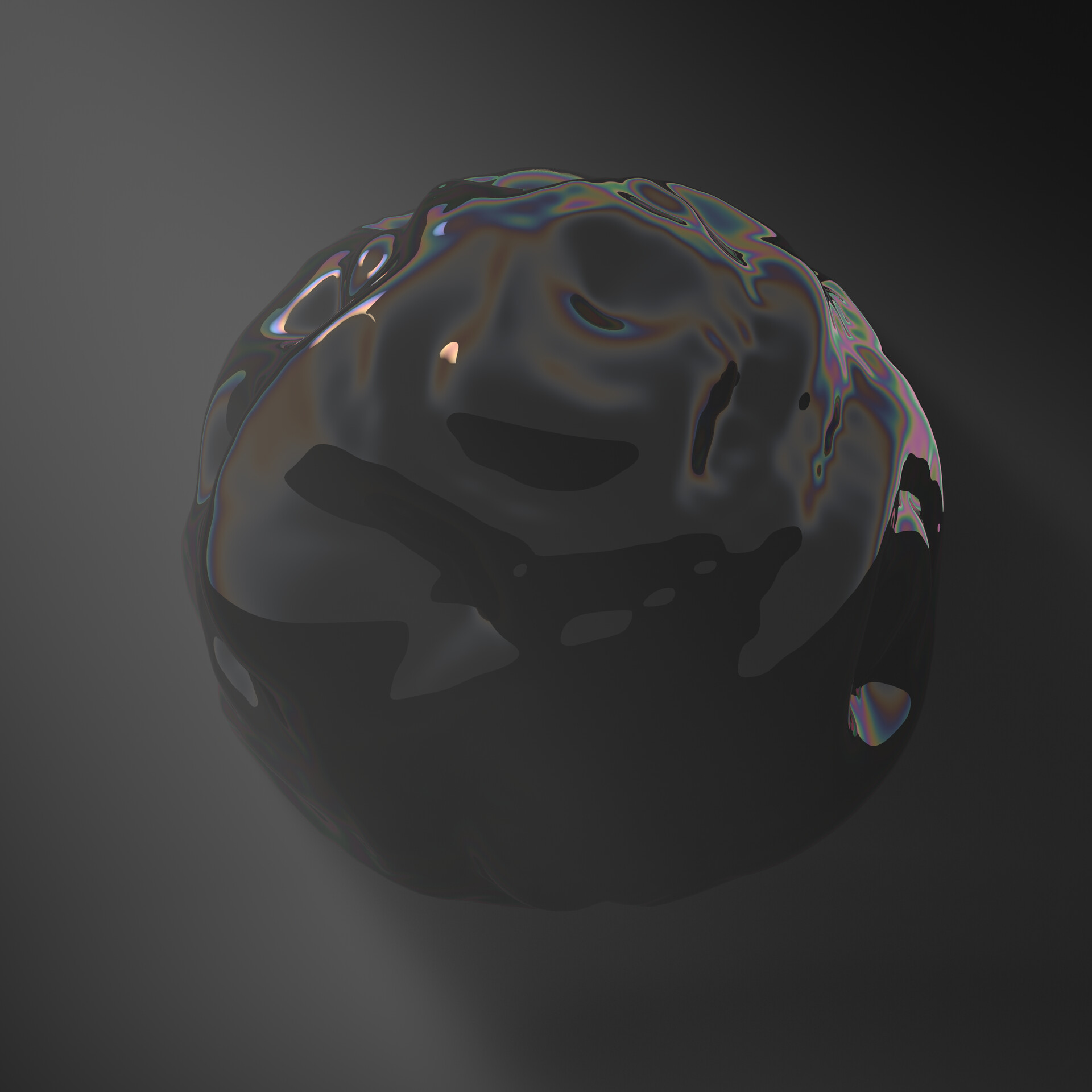 ArtStation - Dark Organic Sphere