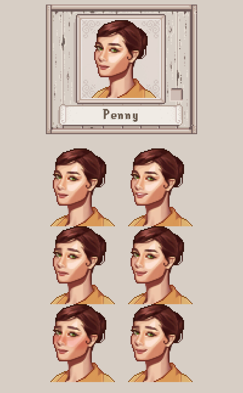 Anissa Sahouli - SDV Portrait Mods