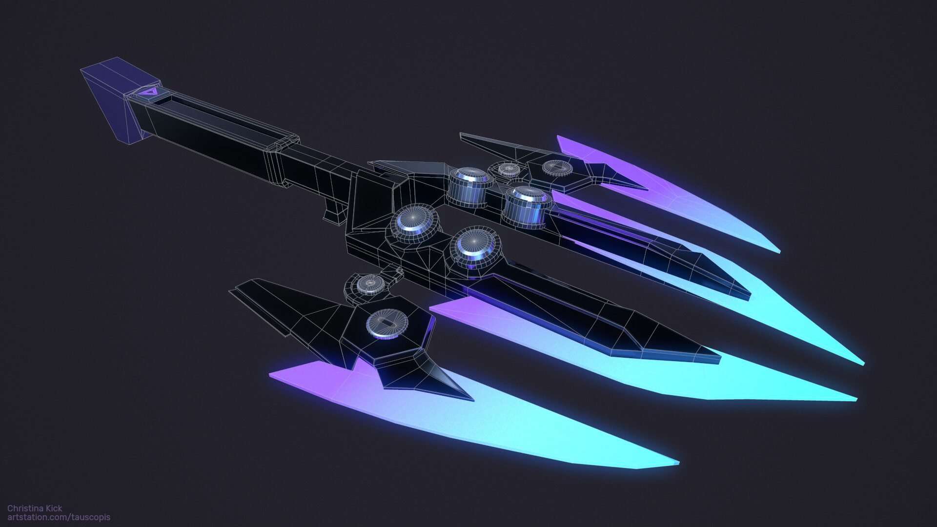 Christina Kick - PROJECT: Vayne Crossbow (Gameready)