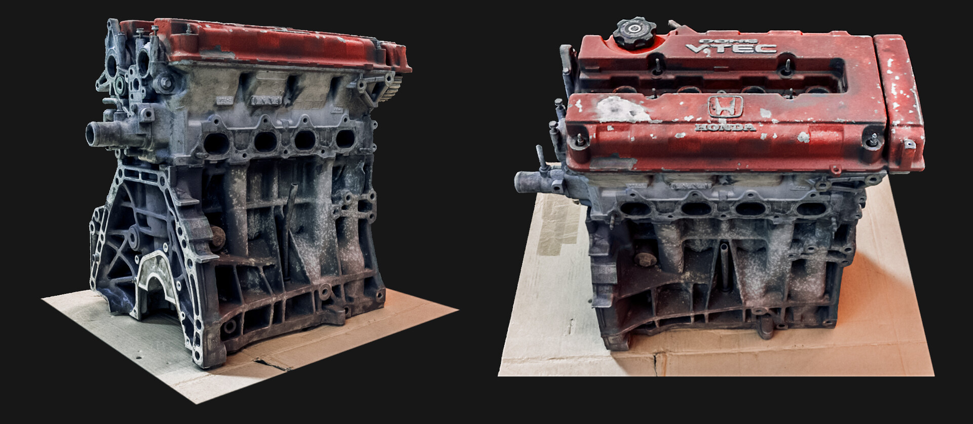 Ben Exell - Honda Type-R engine Photoscan