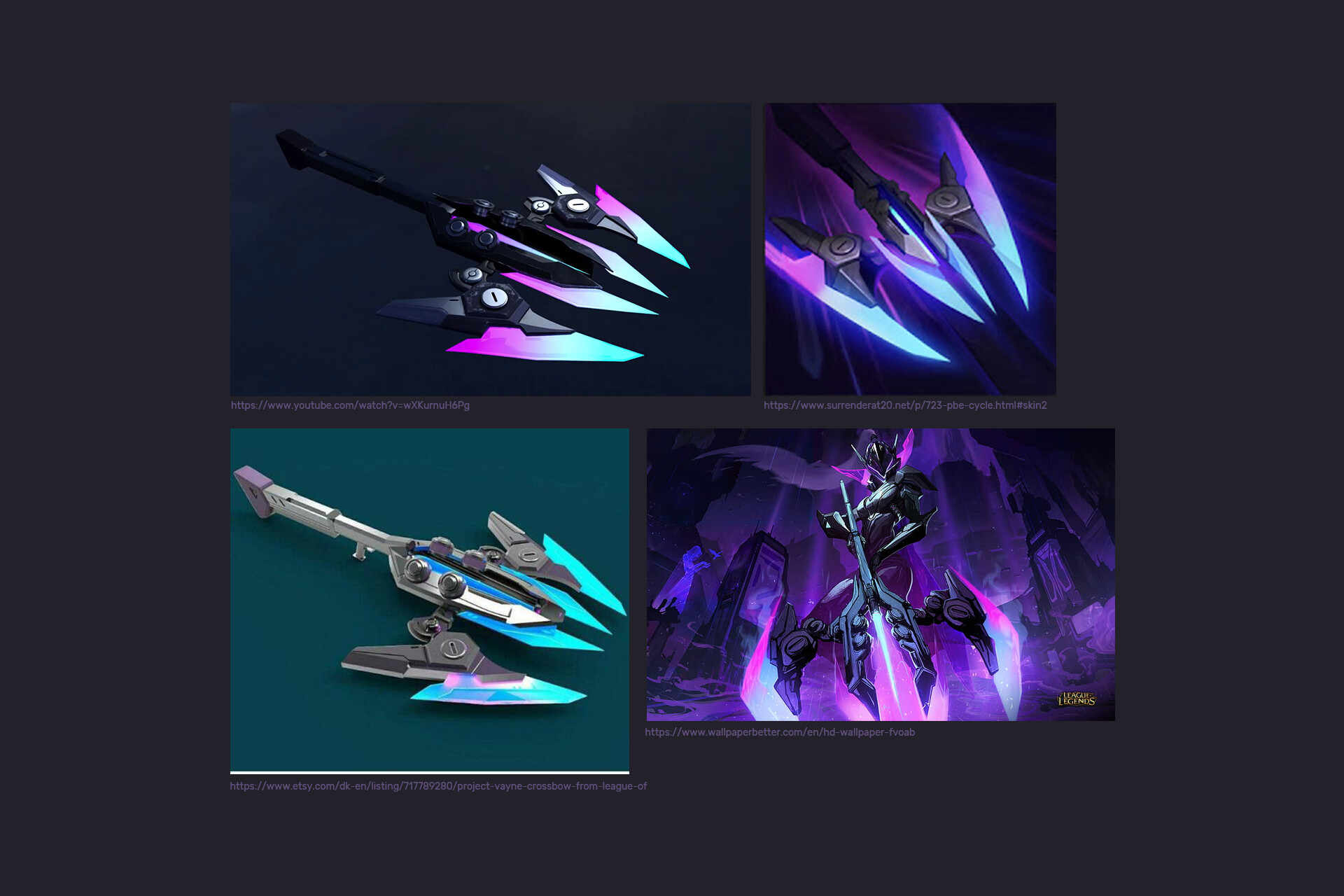 Christina Kick - PROJECT: Vayne Crossbow (Gameready)