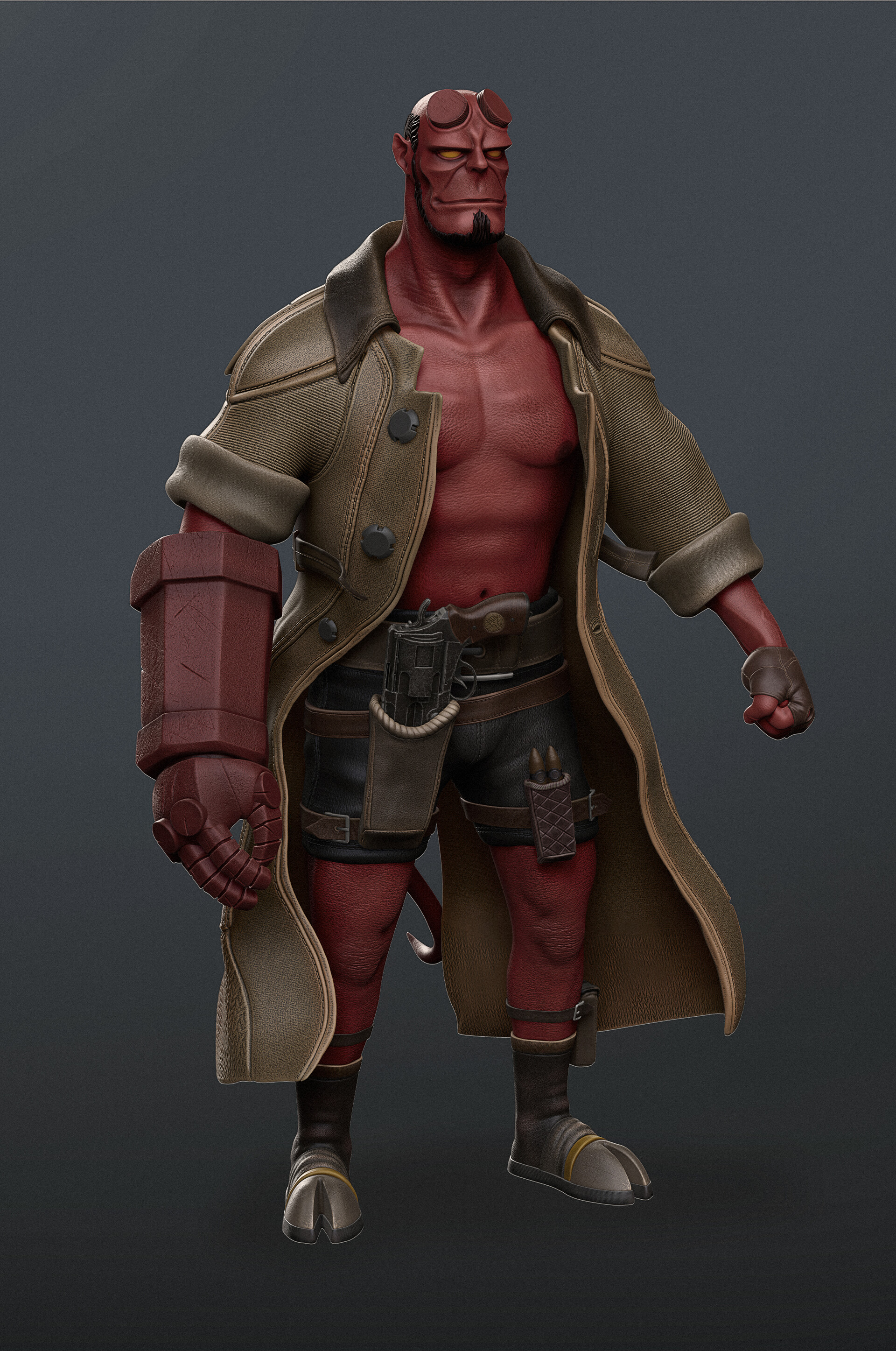 ArtStation - Hellboy and Good Samaritan