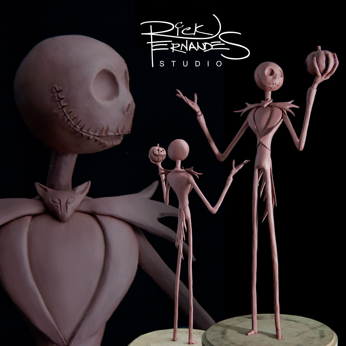 ArtStation - Jack Skellington Sculpture
