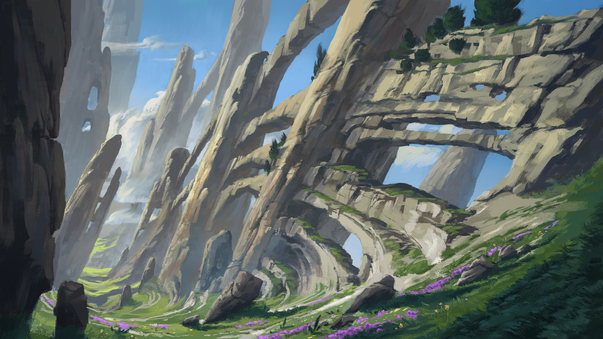 Guest Artist Series - The Valley by Anthony Brault