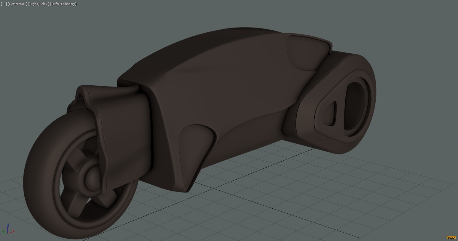 ArtStation - 3d tron bike