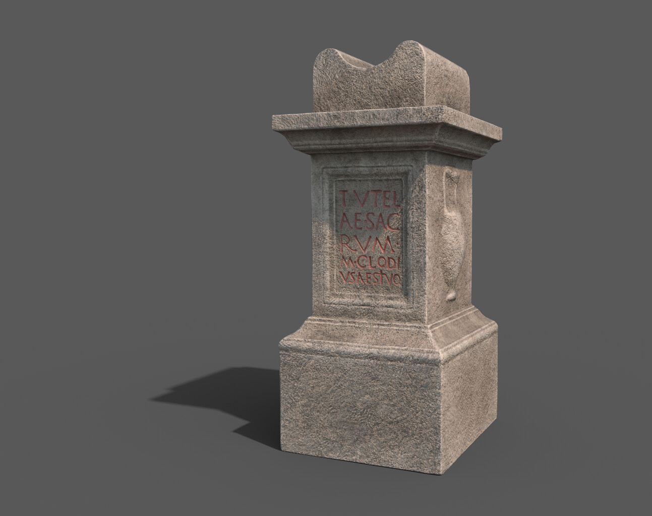 ArtStation - Roman altar
