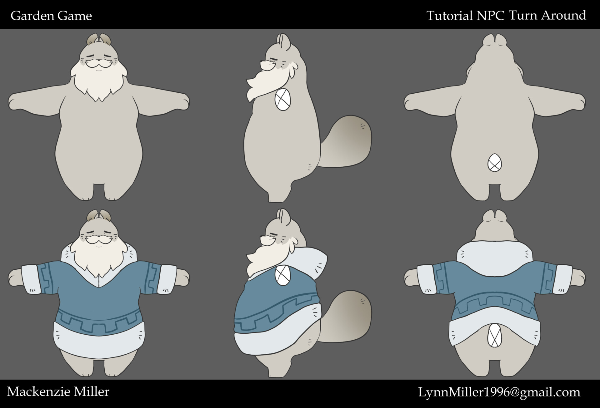 ArtStation - Garden Game: Tutorial NPC