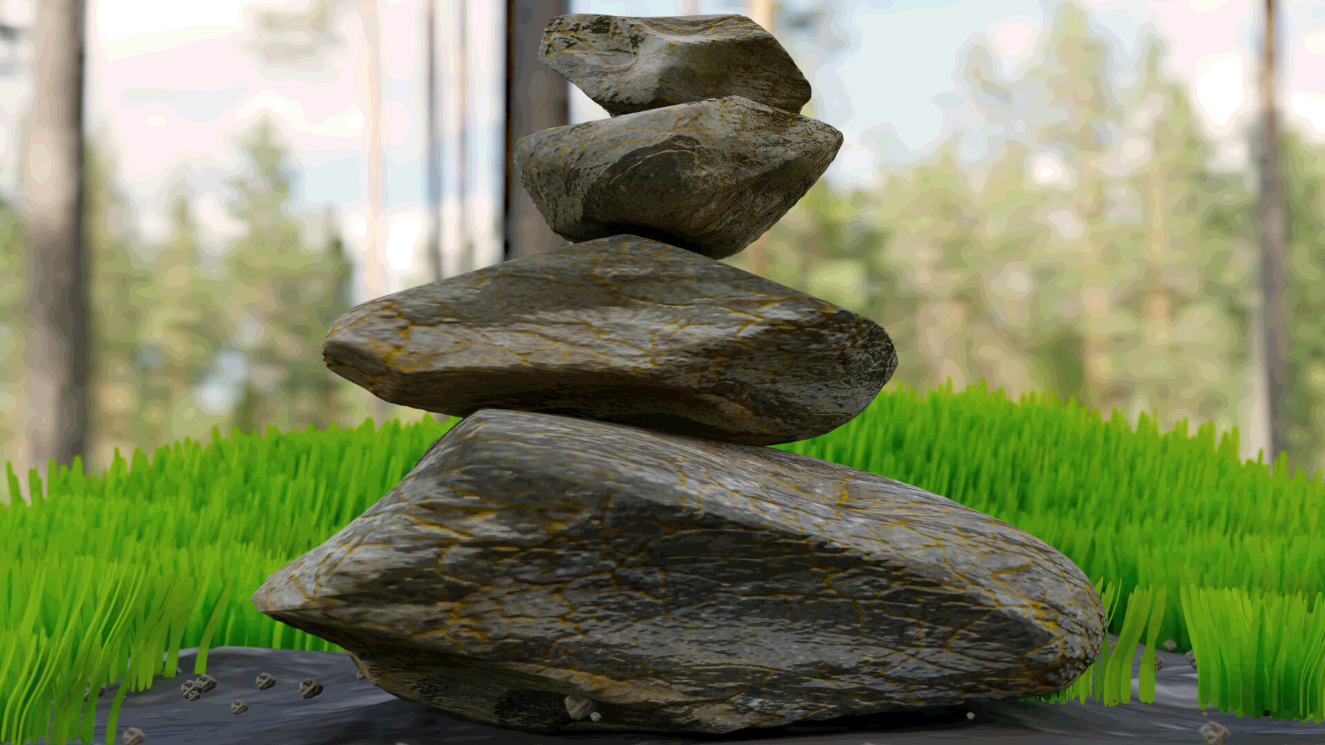 ArtStation - Pile of Rocks