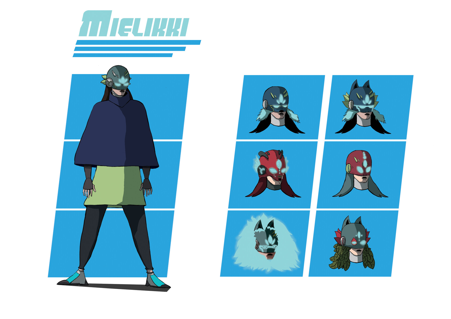 ArtStation - Mielikki Mask Concepts