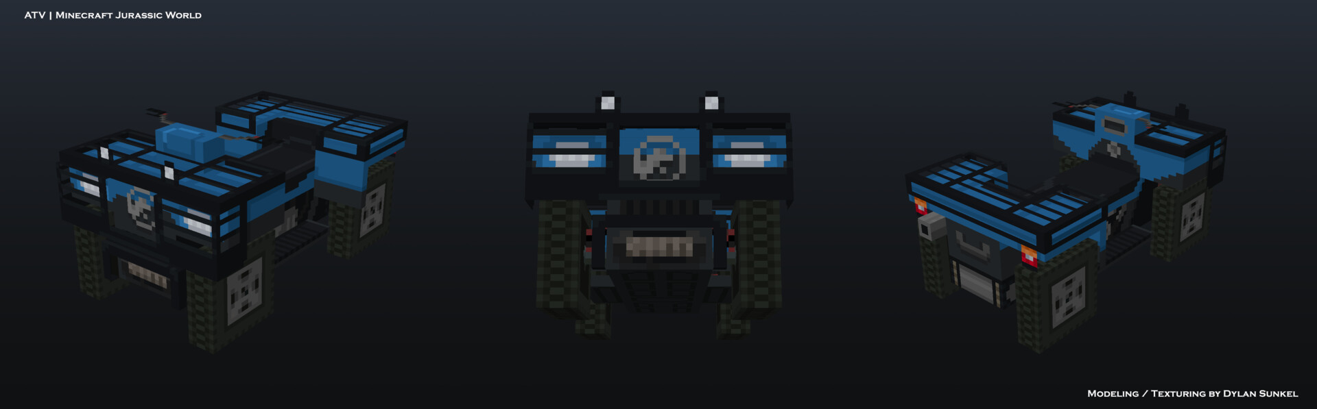 Dylan Sunkel - Minecraft Jurassic World | Dinosaurs & Vehicles