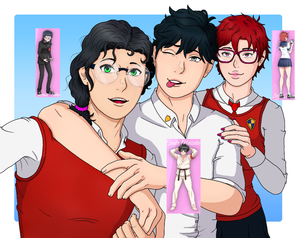 Member_1997 - Yandere Simulator Characters Redesign (pt. 3 Final)