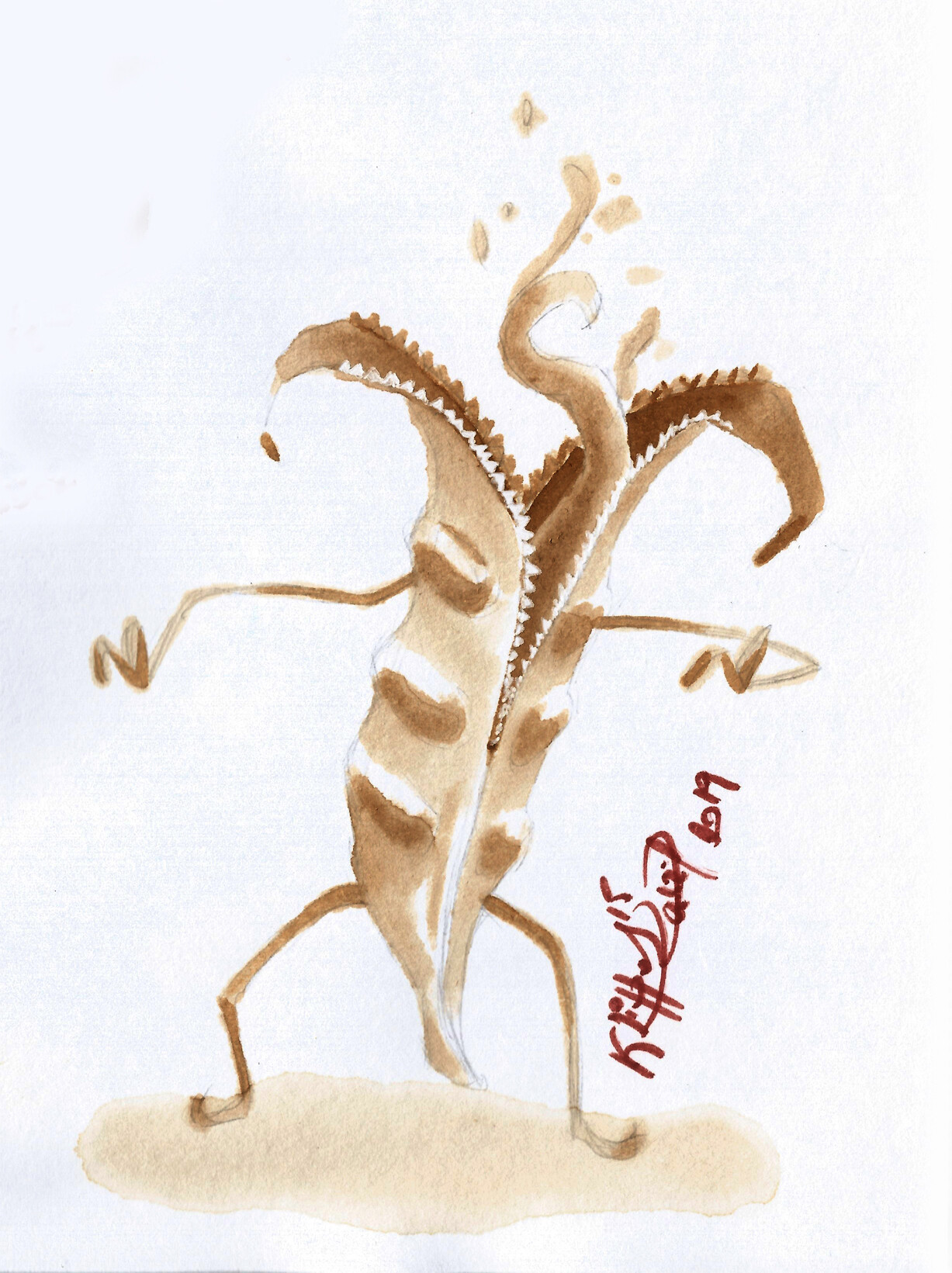 ArtStation - Monster String Bean