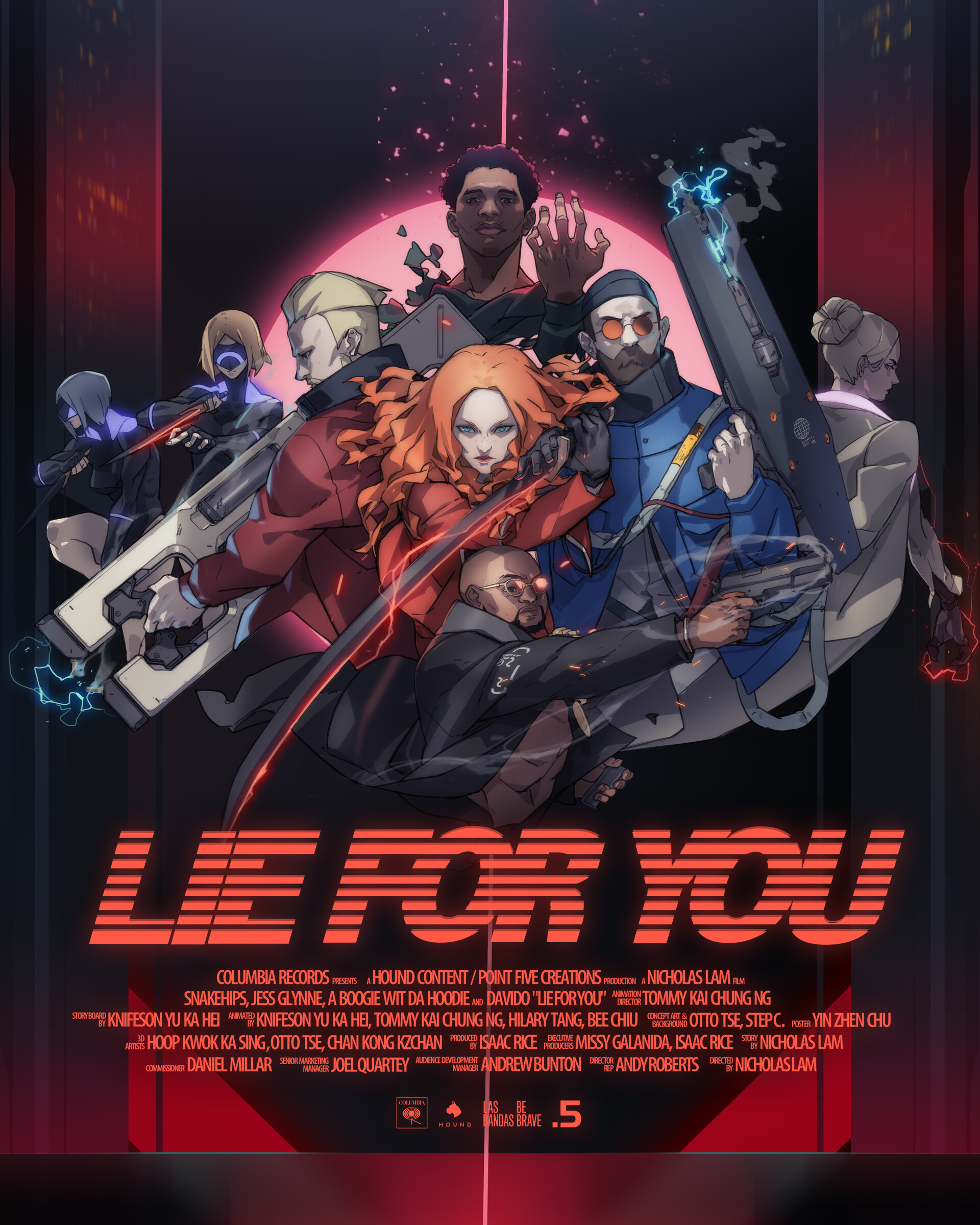ArtStation - "Lie for you" Poster