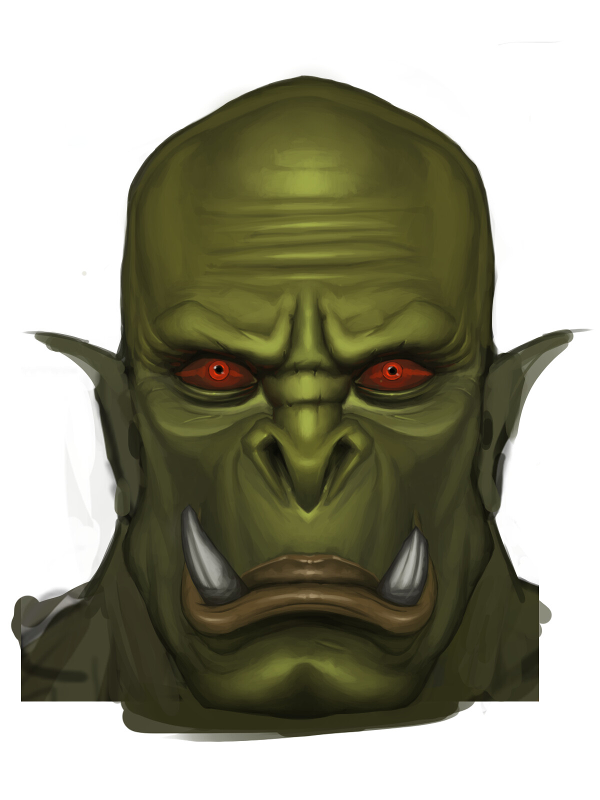 Orc Face Wow