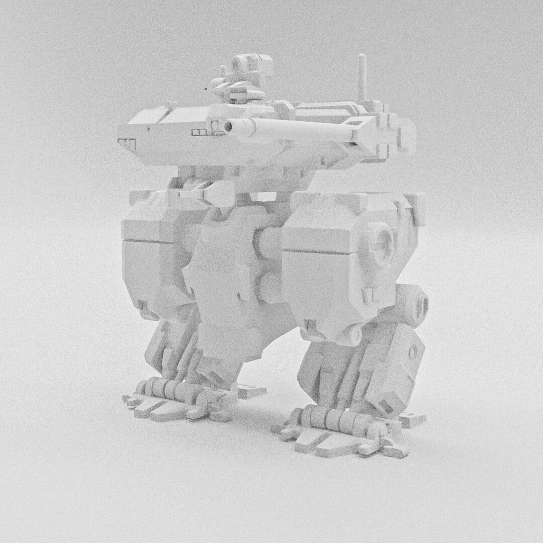 ArtStation - Titan Mech 3D Model