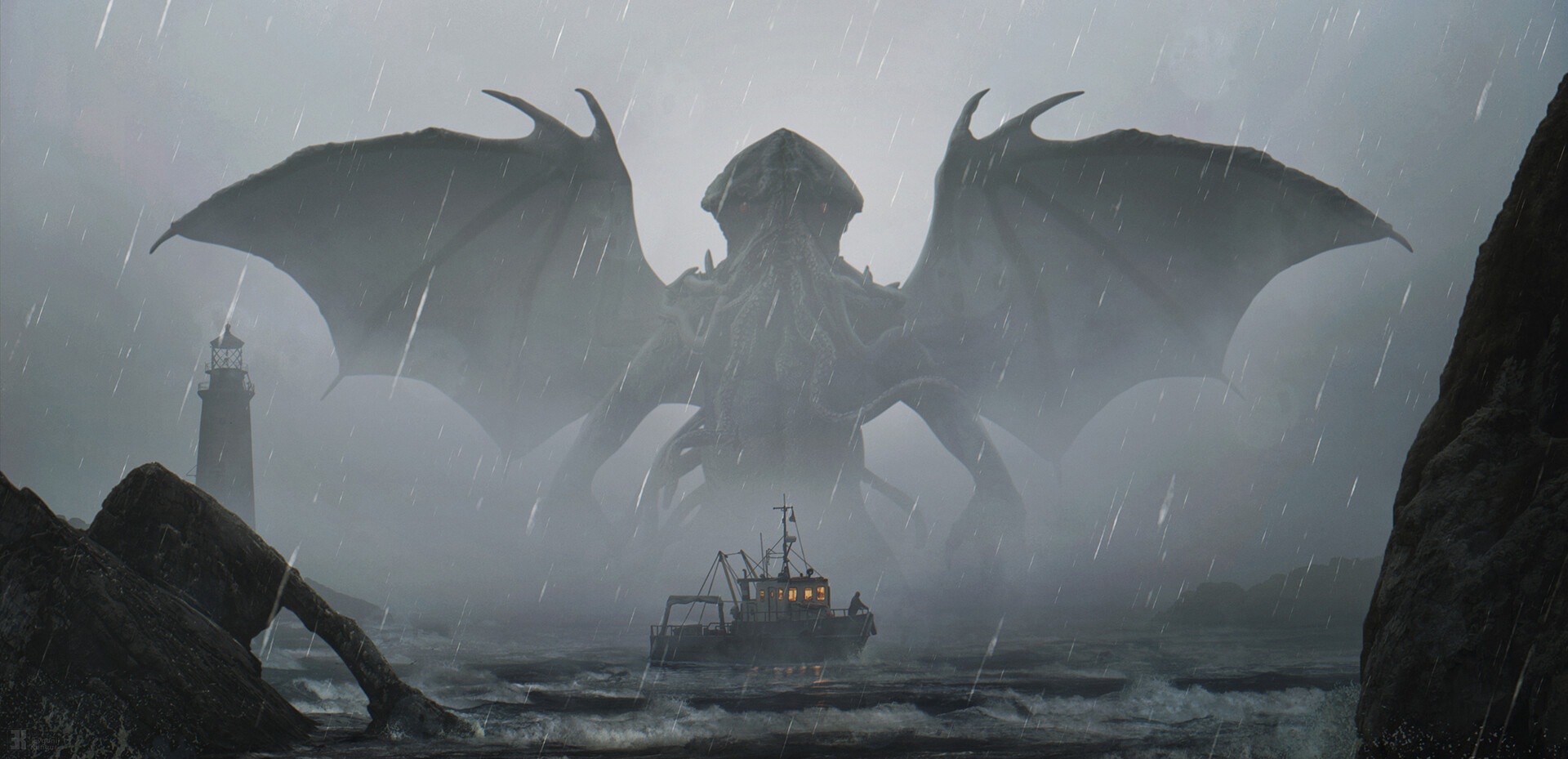 Zadok Allen by Kaining Wang : ImaginaryNecronomicon