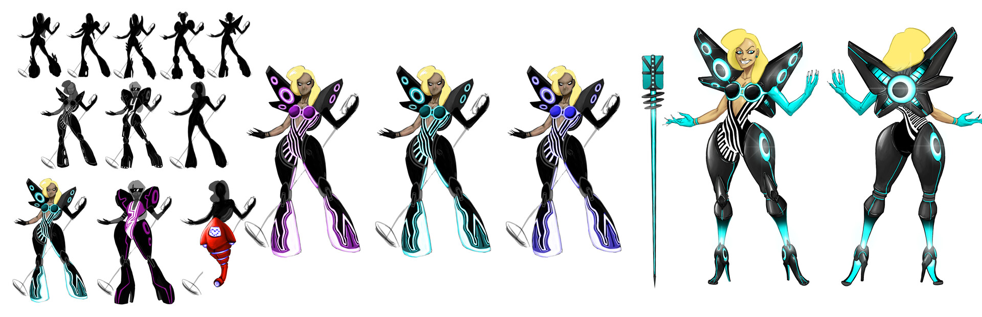 Kaytlyn Cota - Concept Art - Sabrina the Evil Pop Star