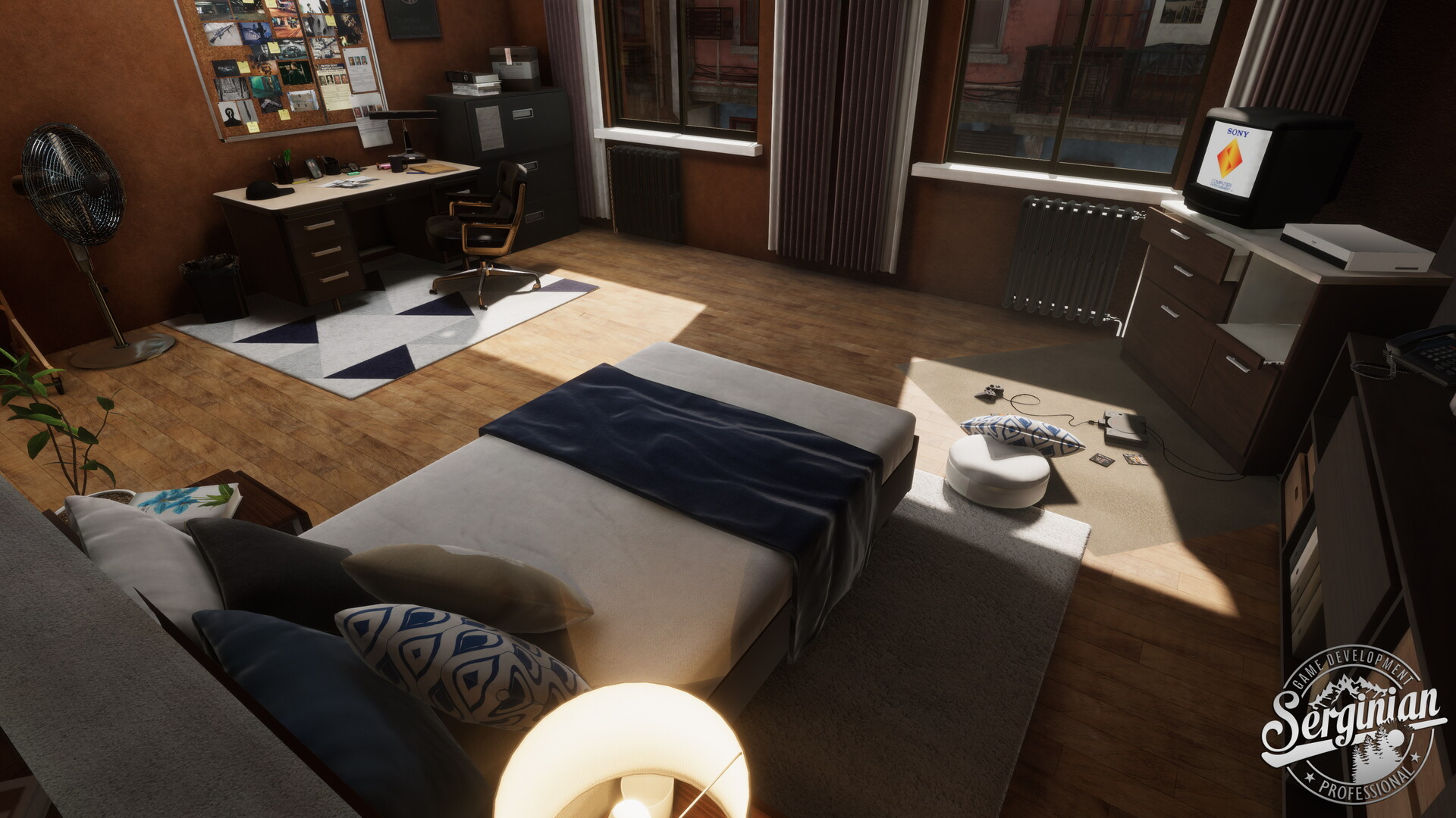 Sergei Aparin - Jill's apartment from Resident Evil 3: Remake (Unity 2021)