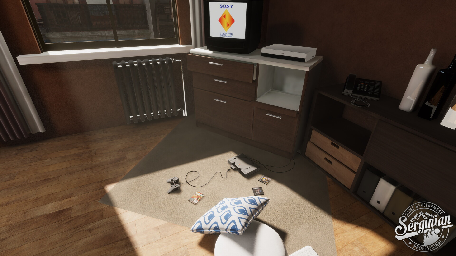 Sergei Aparin - Jill's apartment from Resident Evil 3: Remake (Unity 2021)