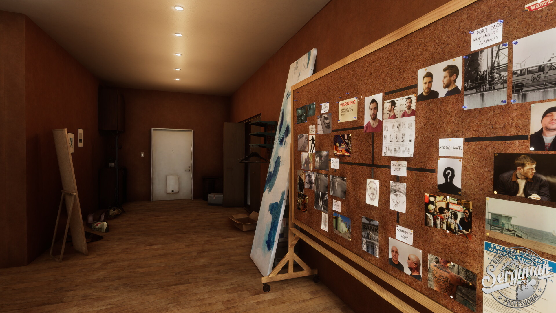 Sergei Aparin - Jill's apartment from Resident Evil 3: Remake (Unity 2021)