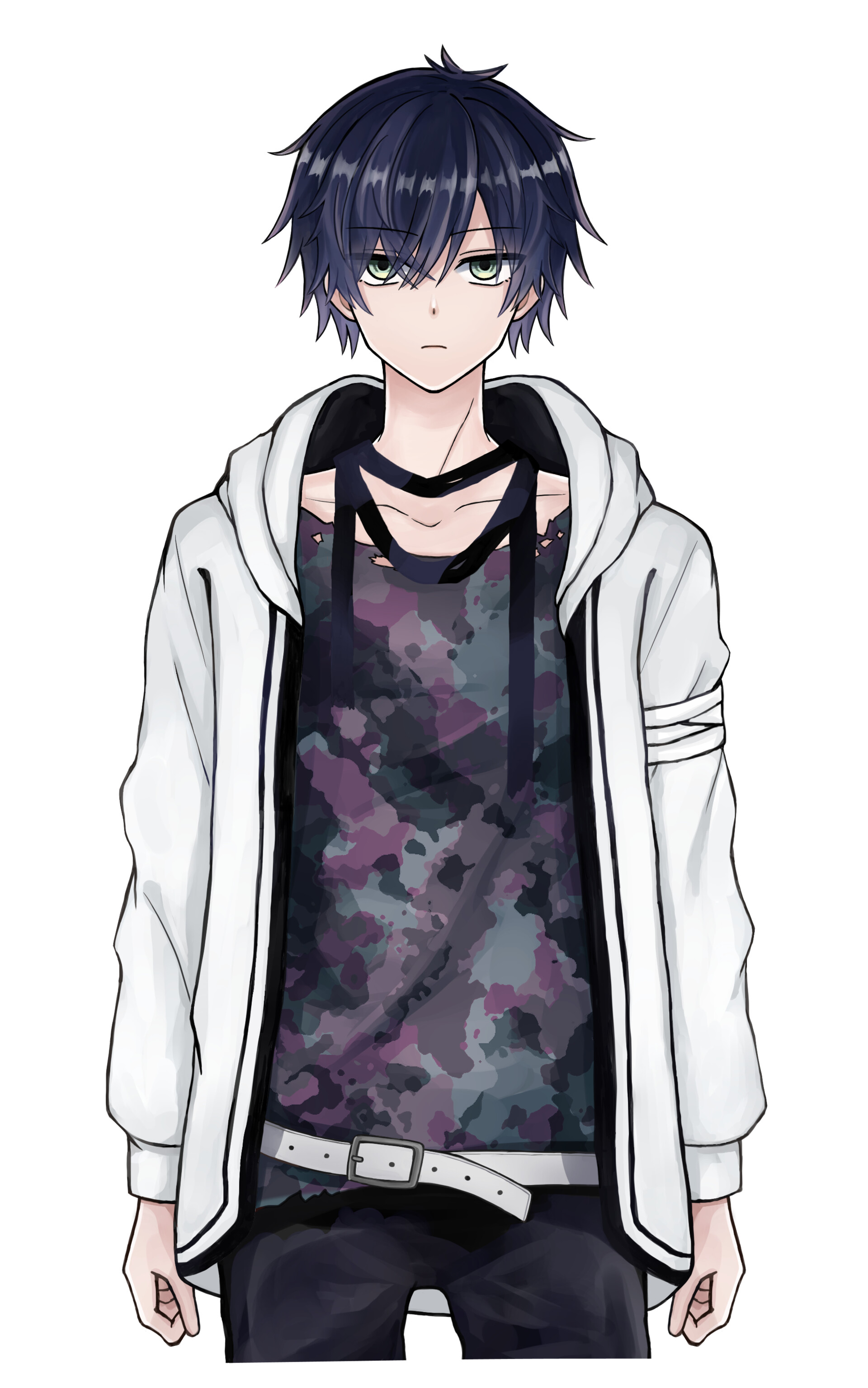 Hayuki - 【Live2D Model】 Downer Boy Ver.1