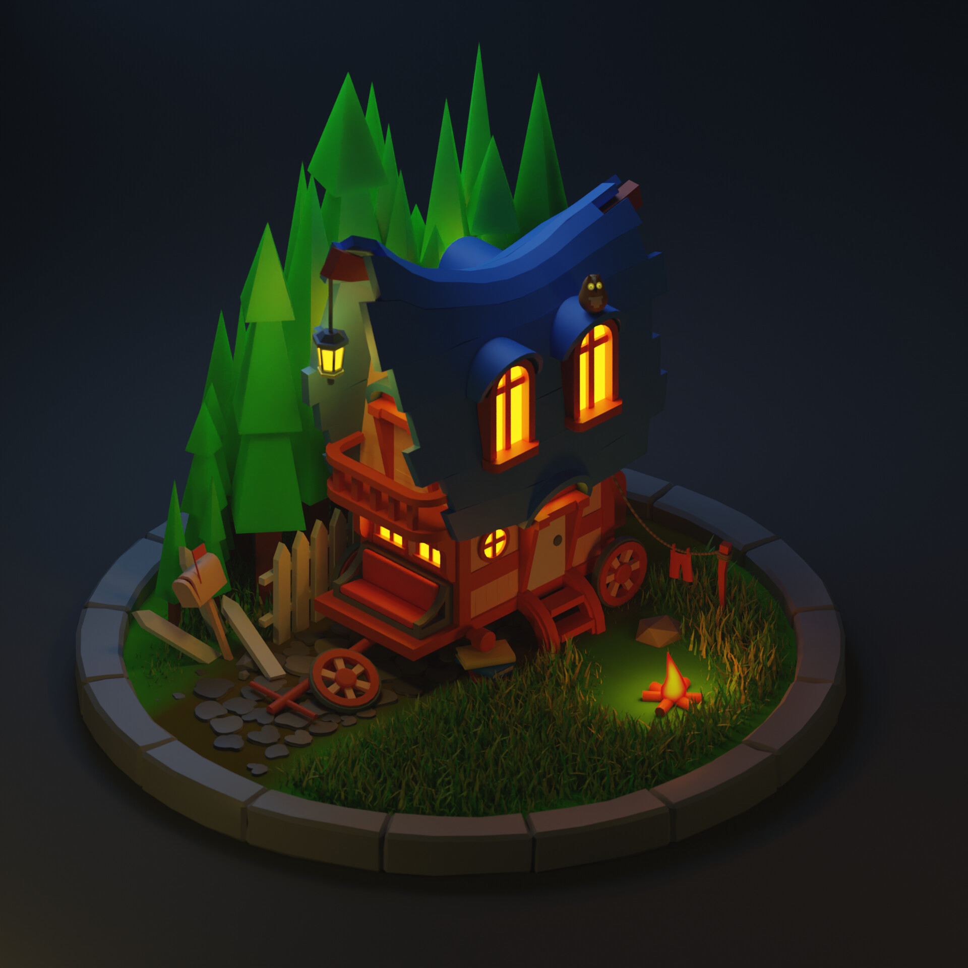 ArtStation - Mobile home
