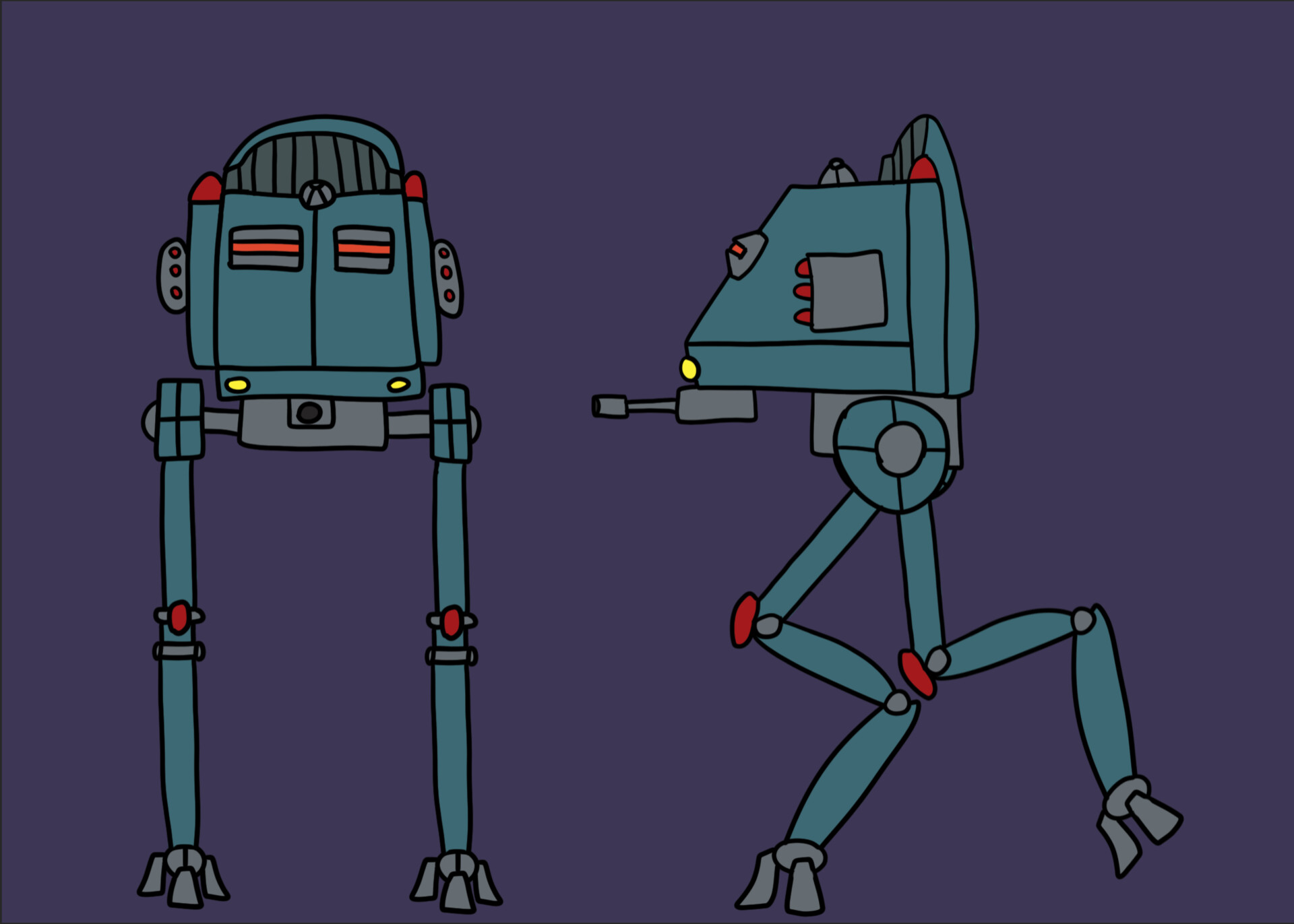 ArtStation - Moa War Walker