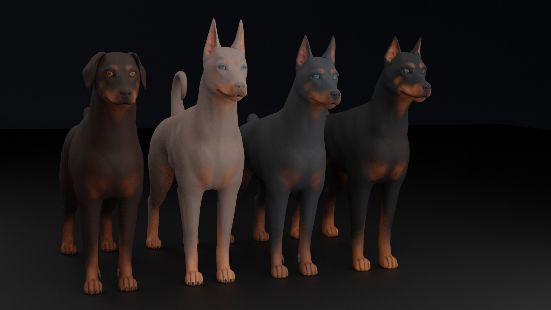 ArtStation - Doberman