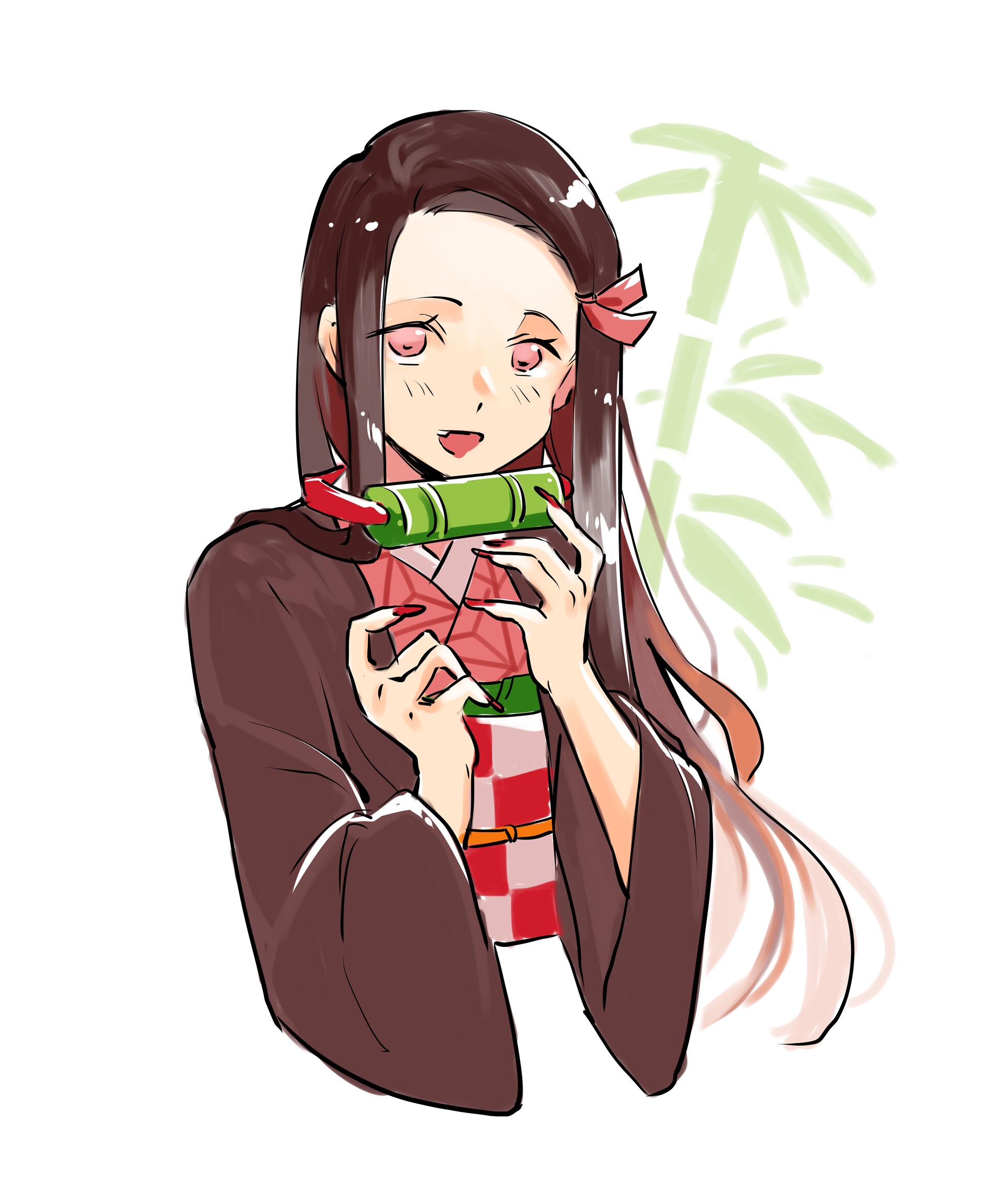 ArtStation - Nezuko Sketch