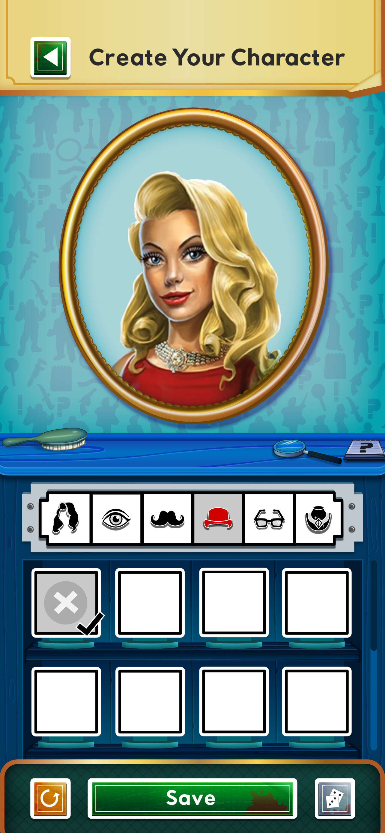 ArtStation - Character Customisation UI/UX practice