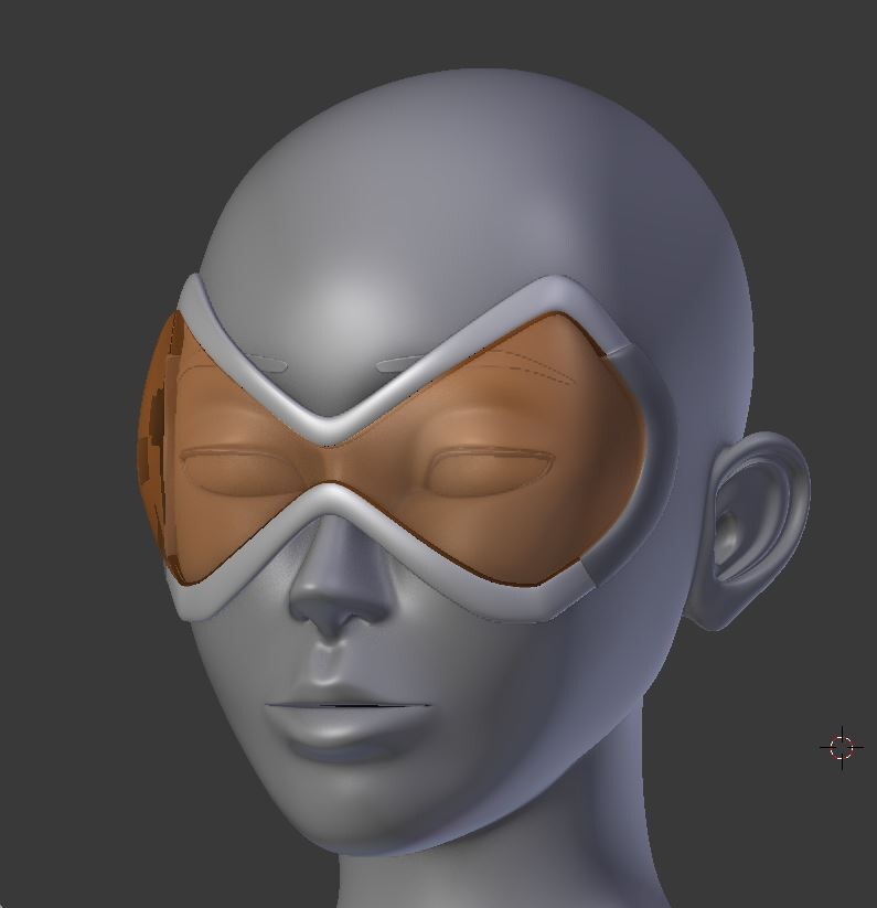 ArtStation - Tracer 3D visor W.I.P