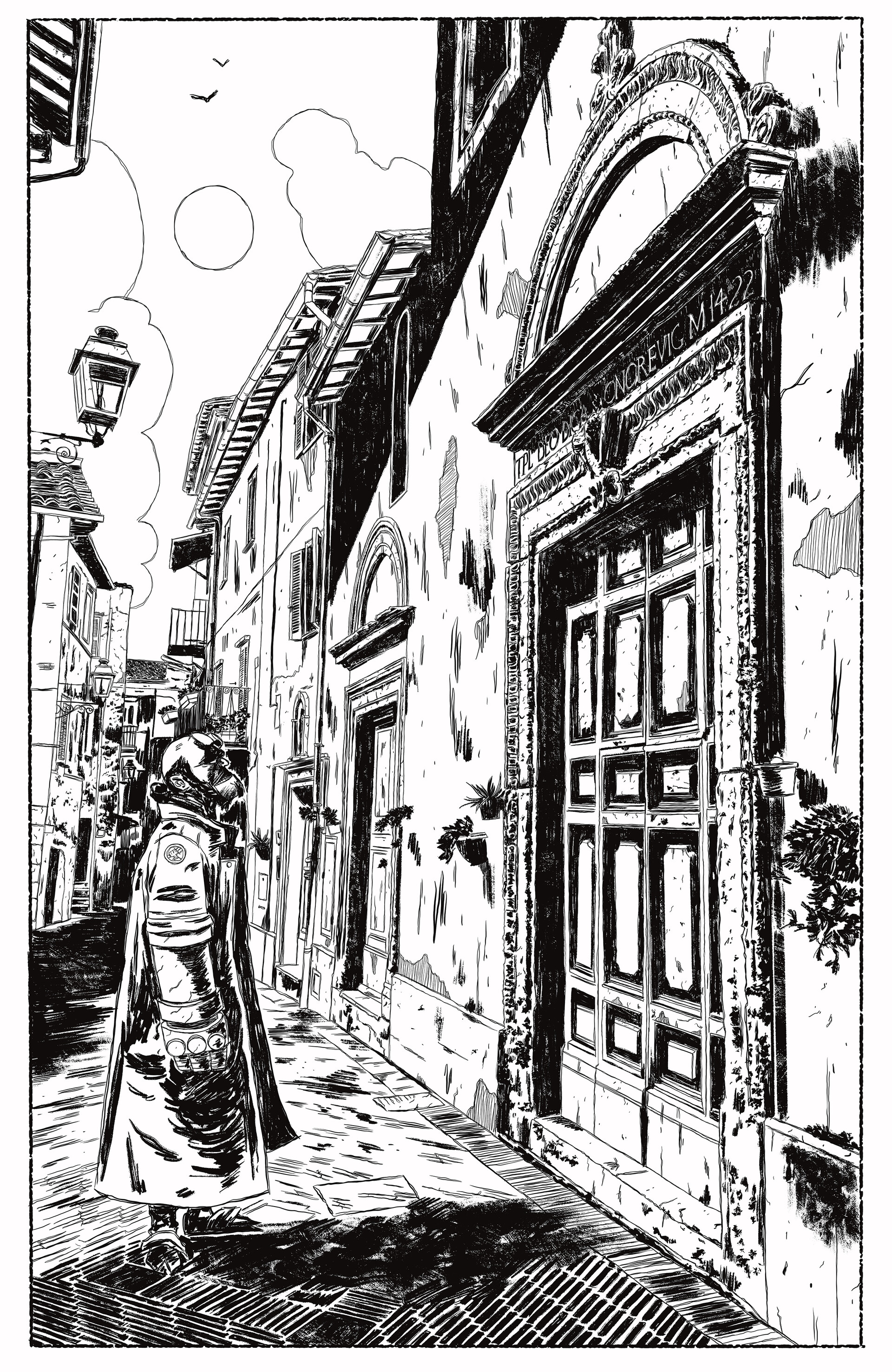 Samuele Giannicola - Hellboy Sample Pages
