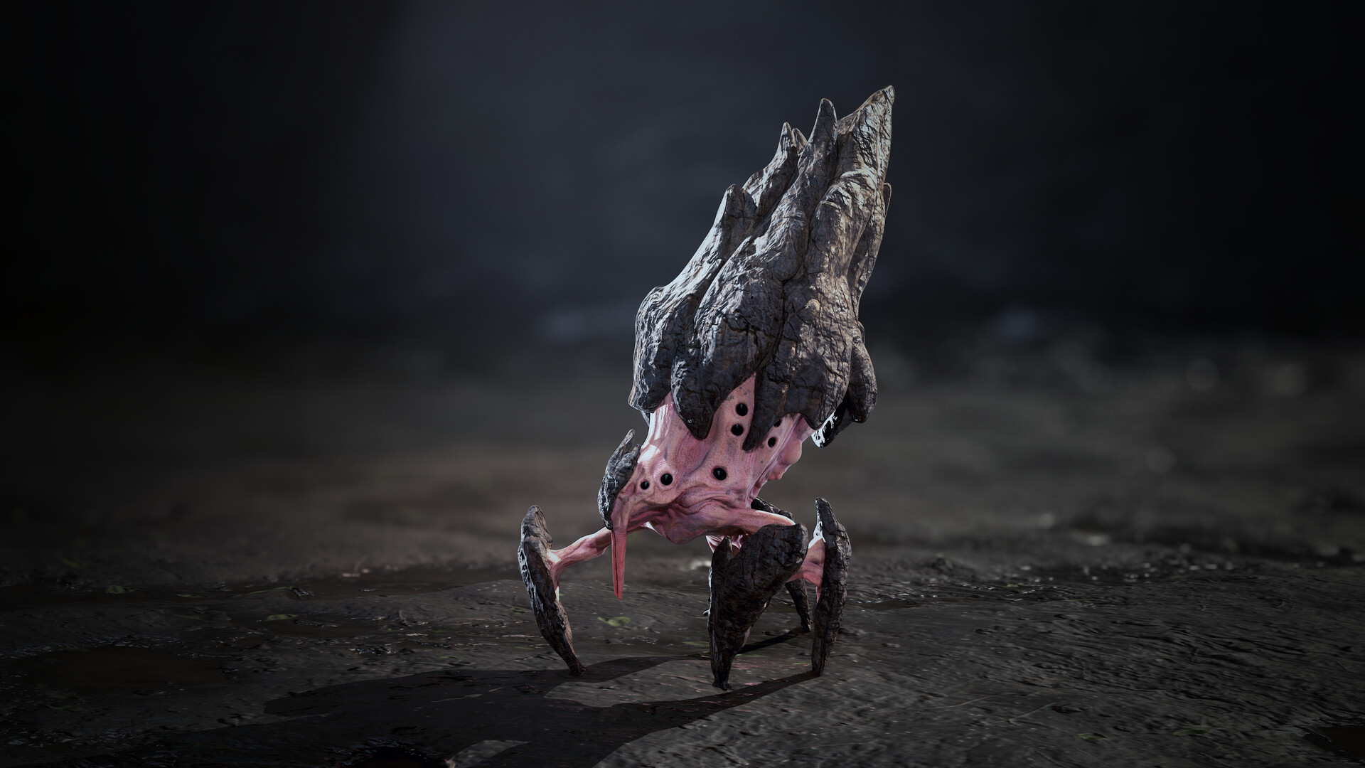 ArtStation - MONSTER HIDE