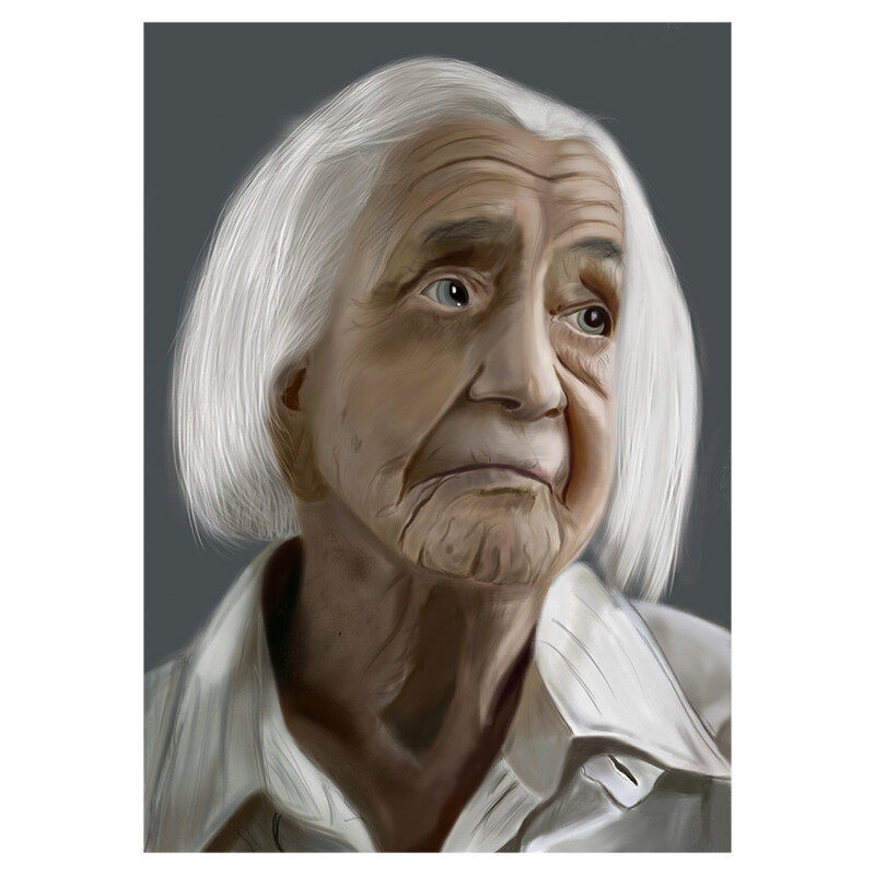 ArtStation - old lady