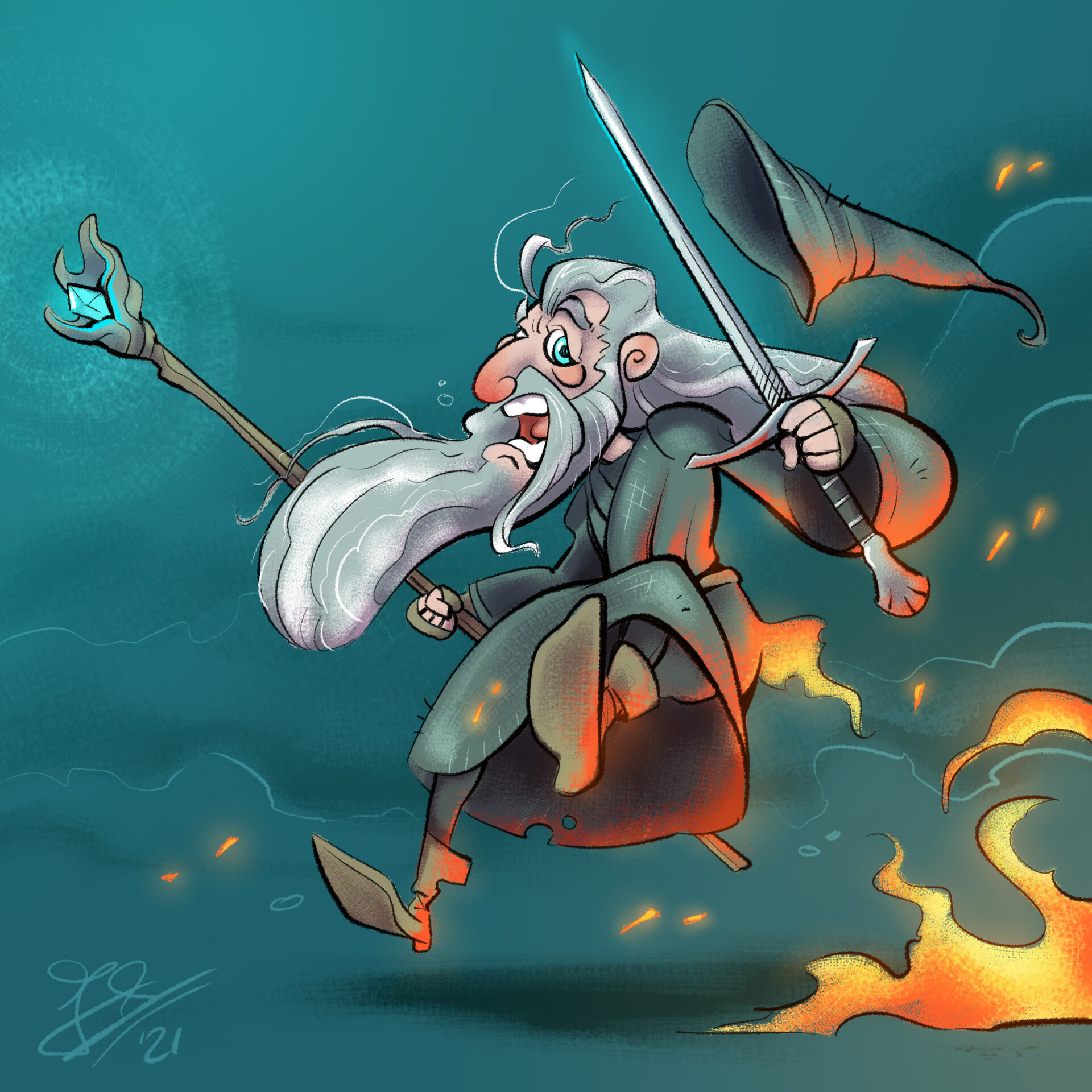 ArtStation - Gandalf