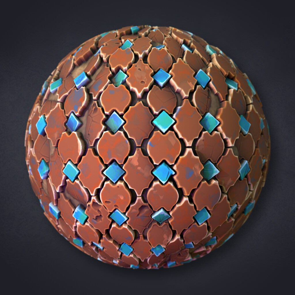 ArtStation - Stylized Tiles