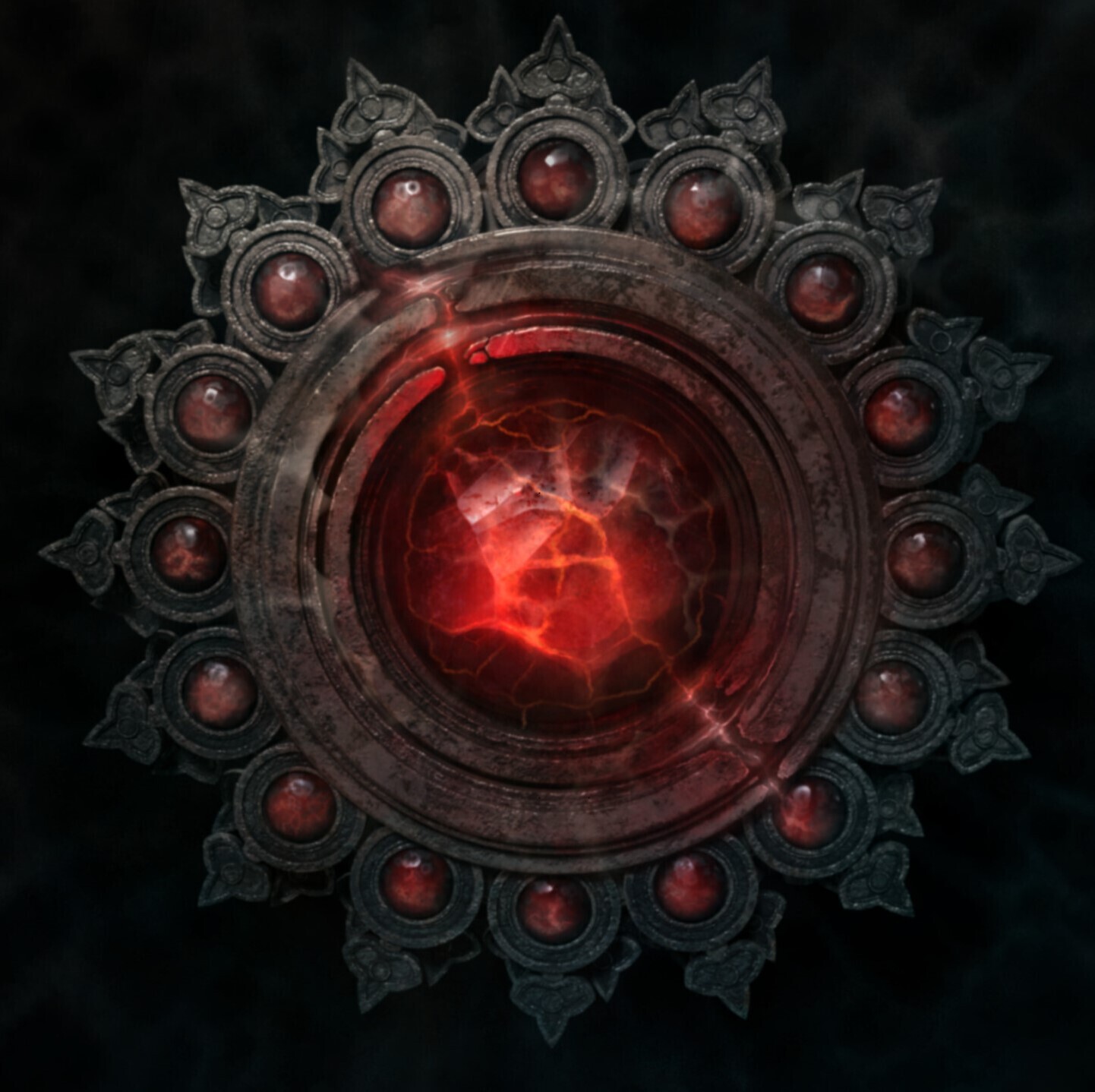 Rowan Magennis - Blood Amulet - Digital Painting