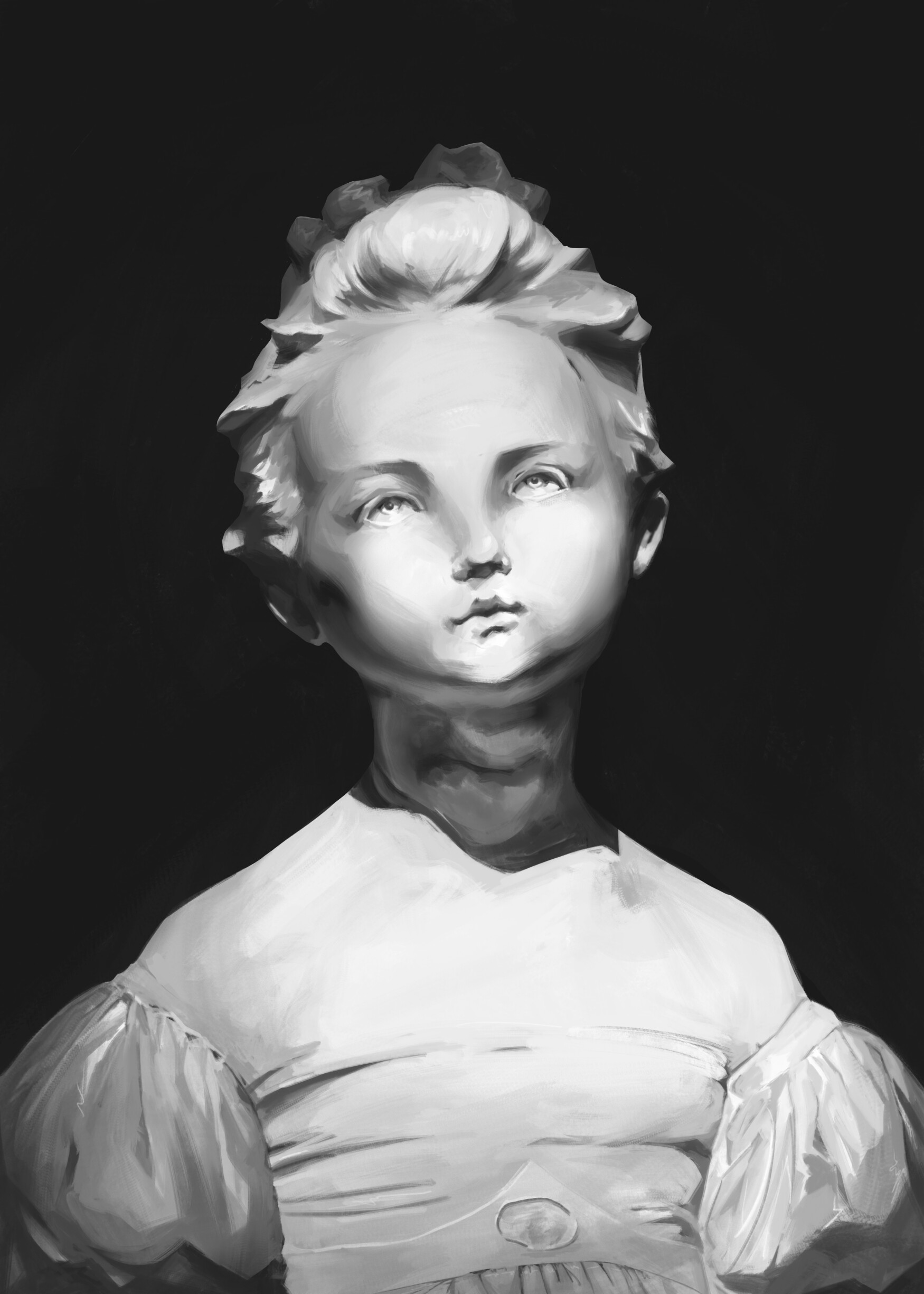 ArtStation - Charcoal Study