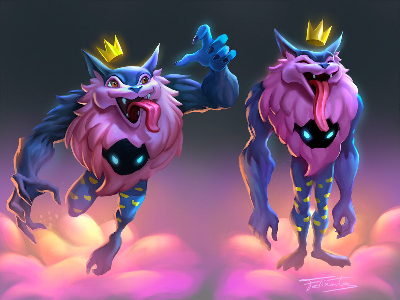 ArtStation - FALLGUYS / WOLF CHARACTER